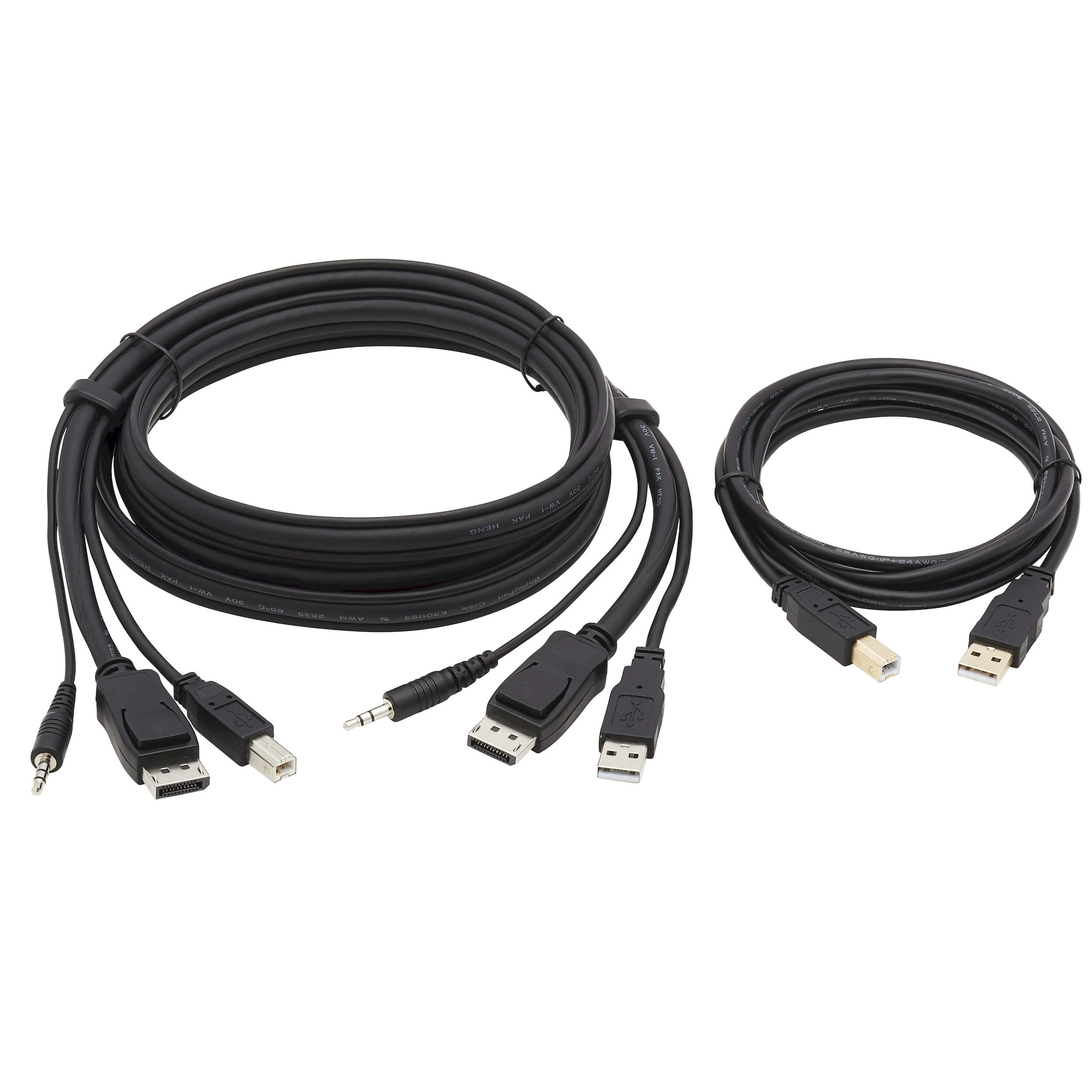DisplayPort KVM Cable Kit - 4K, 4:4:4, 6 ft | Eaton