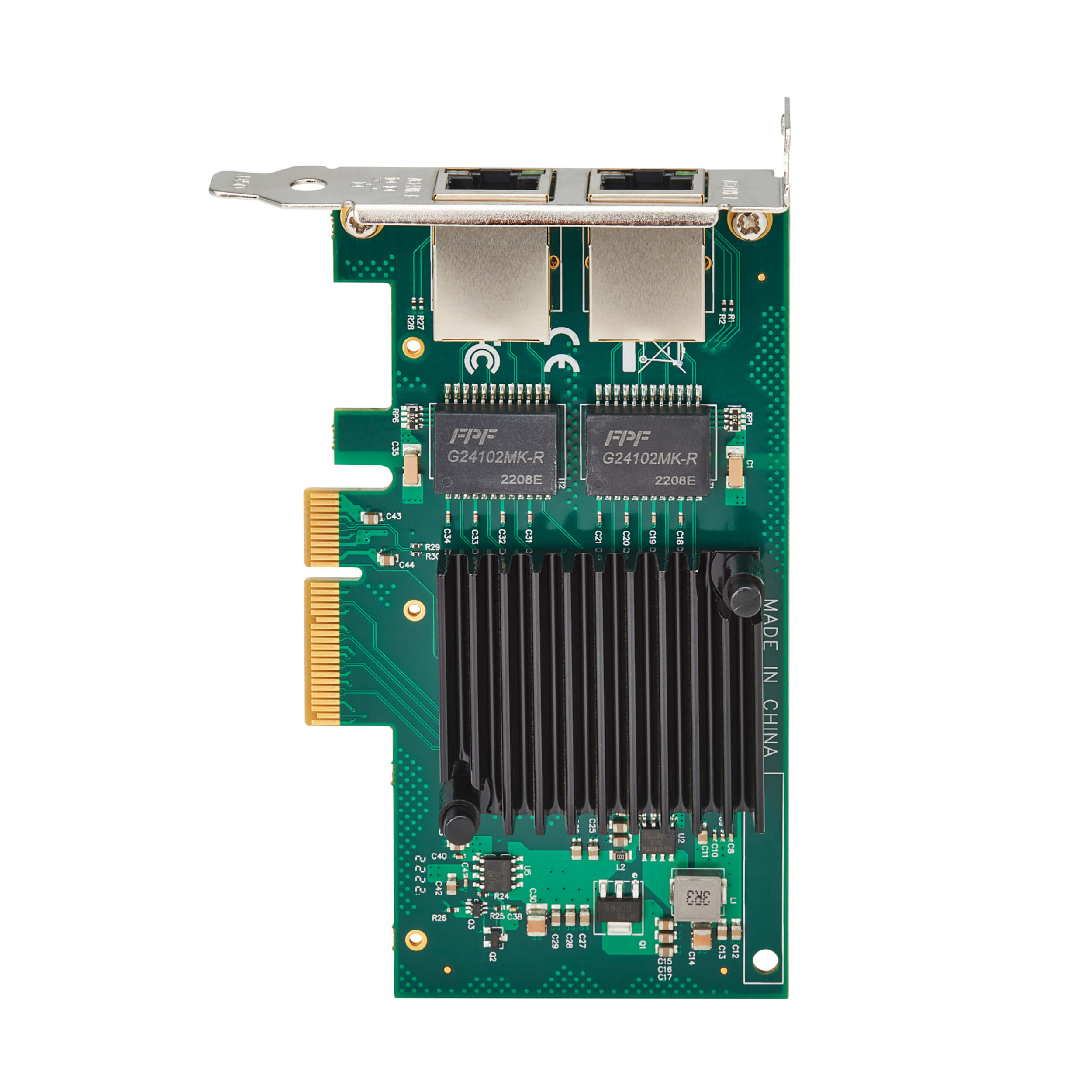 PCE-1G-02-NIC, Dual Gigabit Ethernet Network Card | Eaton