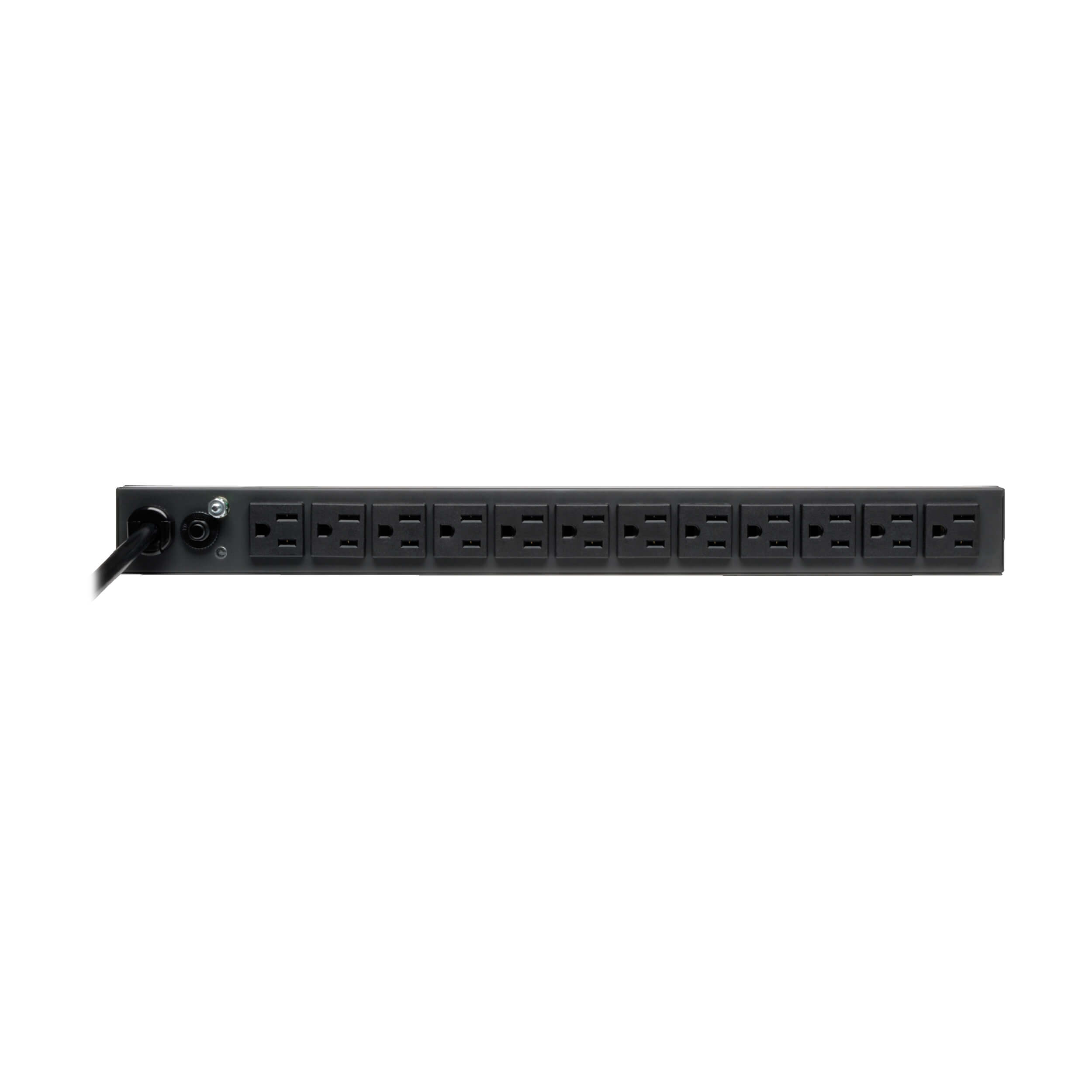 Single-Phase Basic PDU 120V, 13 5-15R Outlets, 15-ft Cord, Rack-Mount ...