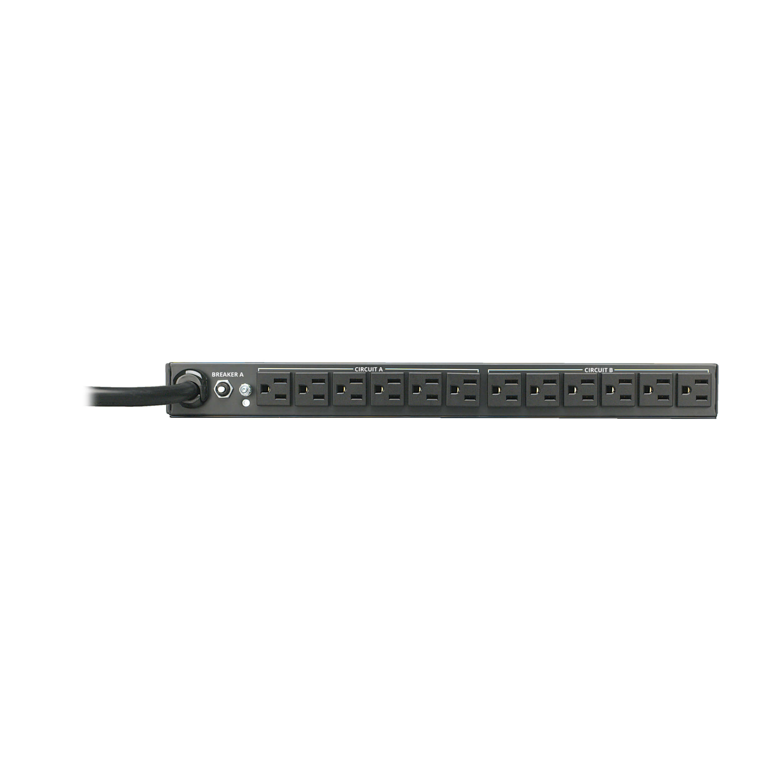 2.9kW Single-Phase 120V Basic PDU, 24 5-15R Outlets, L5-30P Input, 15 ...