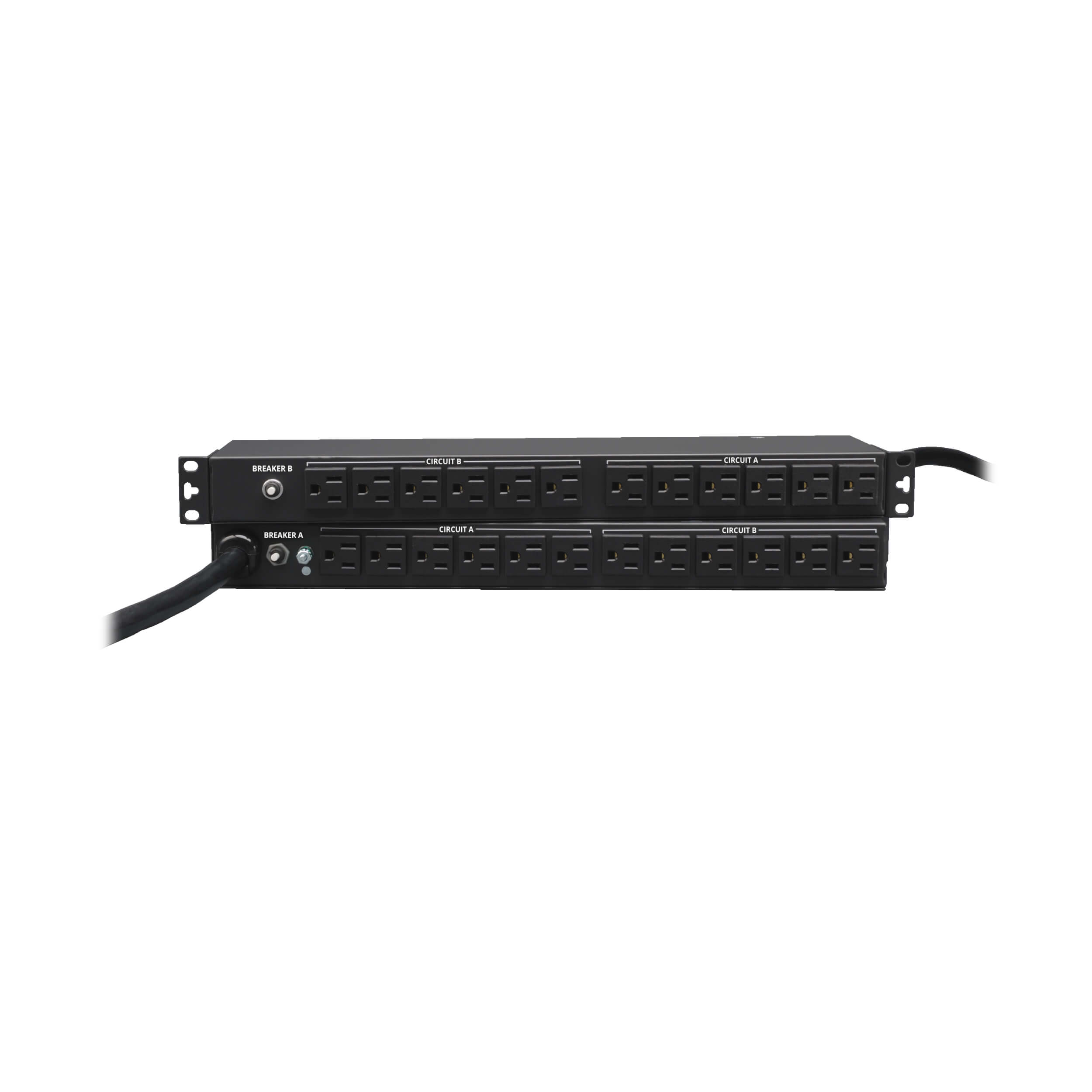 2.9kW Single-Phase 120V Basic PDU, 24 5-15R Outlets, L5-30P Input, 15 ...