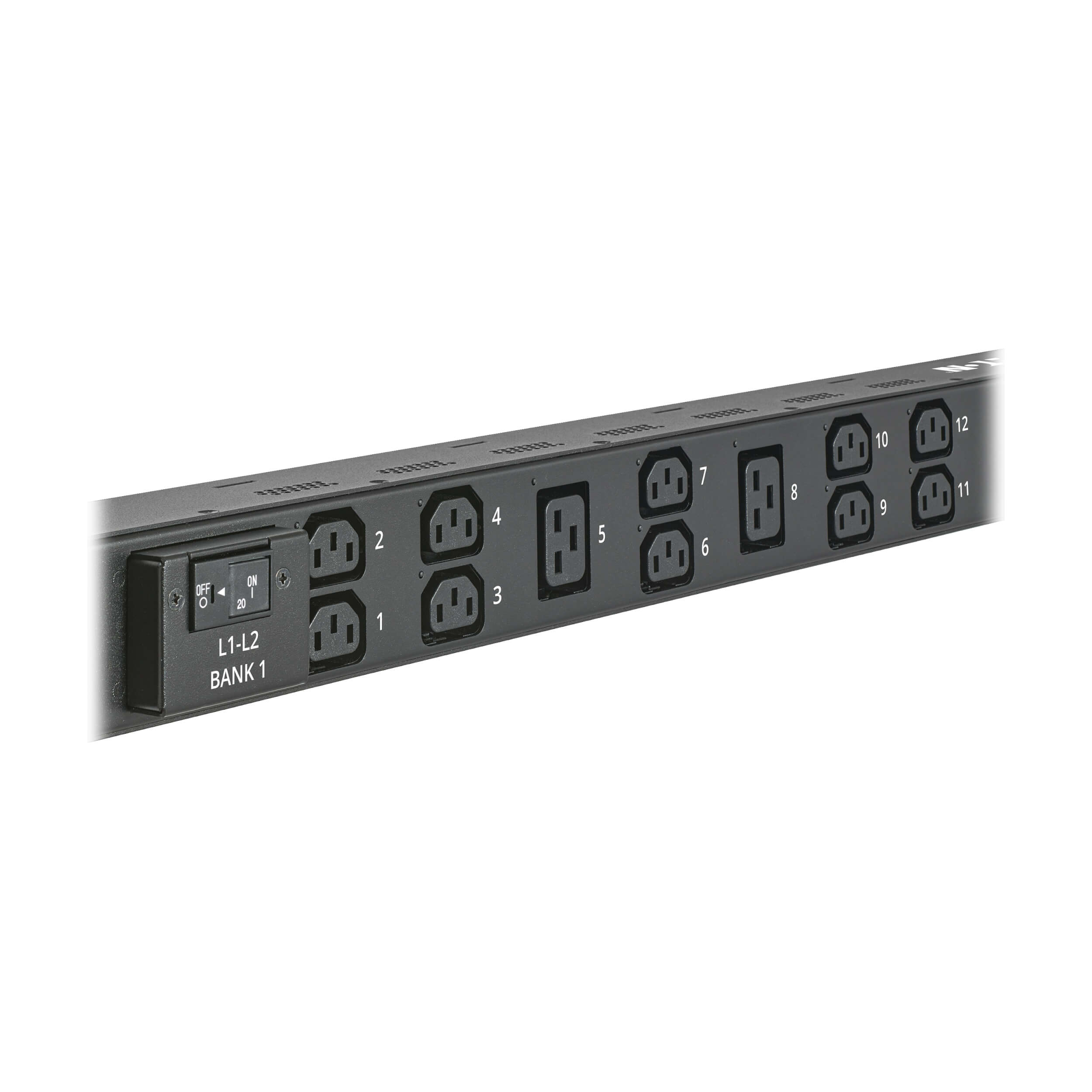 3-Phase Isobreaker Managed PDU, 12.6kw, IEC-309, 30 C13, 6 C19 | Eaton
