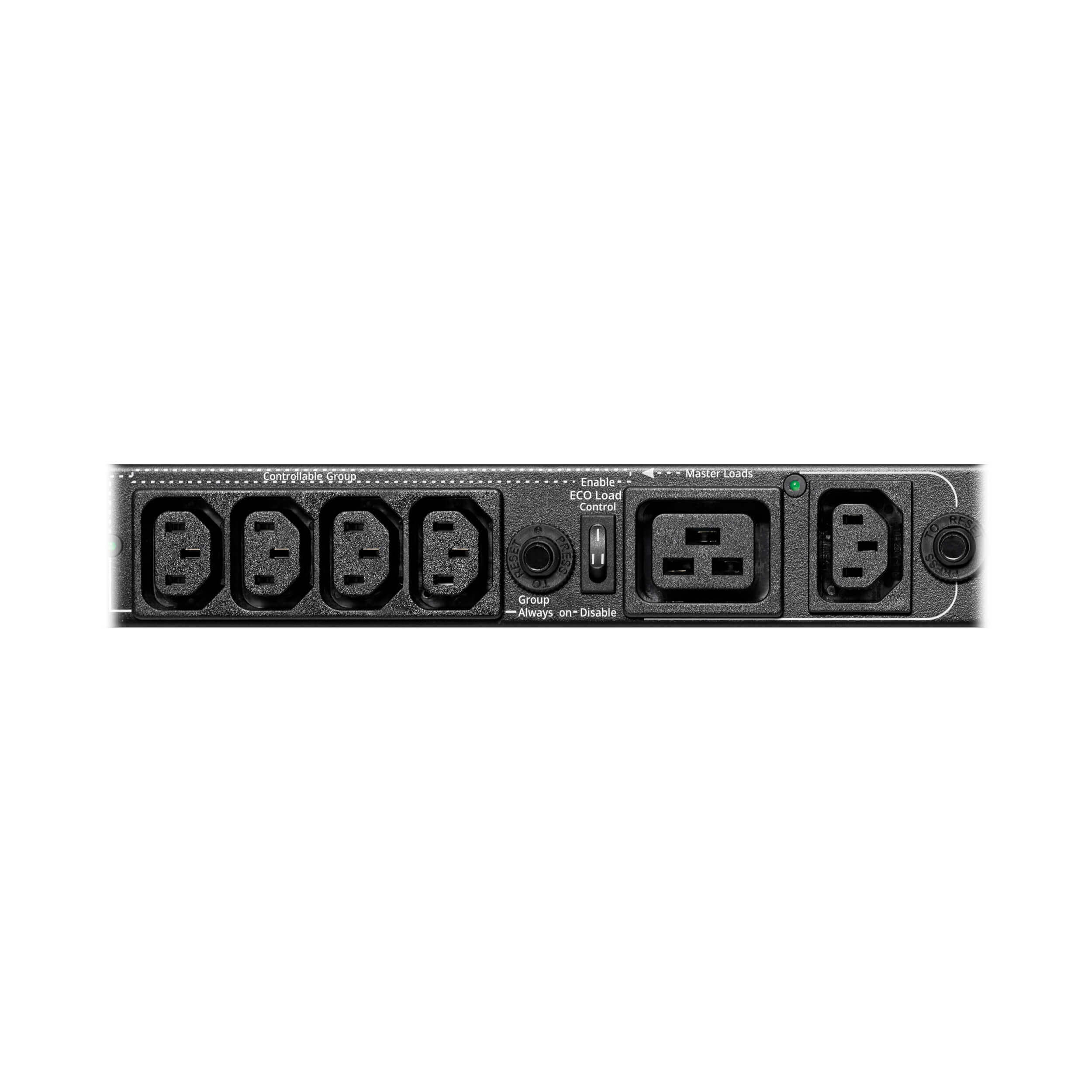 Single-Phase Hot-Swap PDU, C13, C19 Outlets, C20 Inlets, 1U Rack or ...