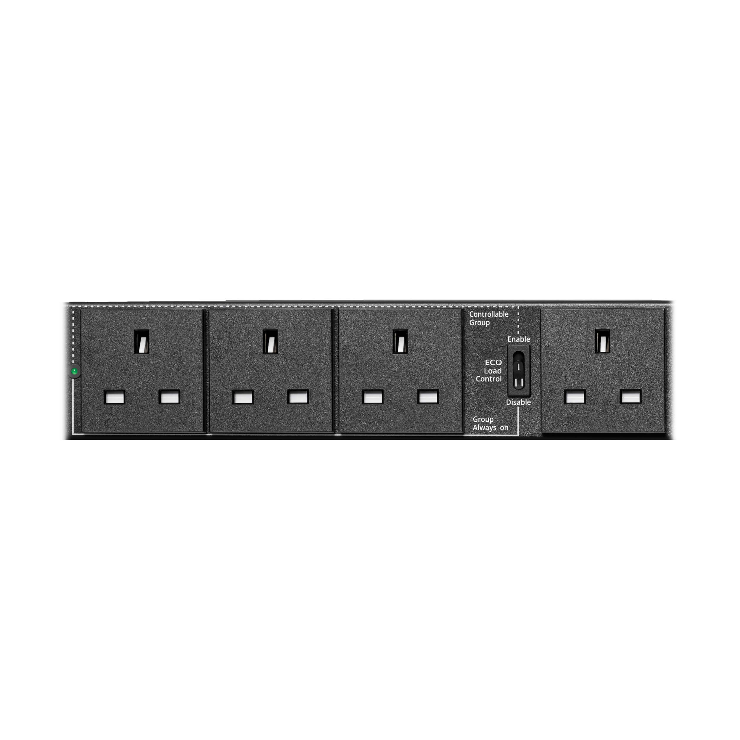 Single-Phase Hot-Swap PDU, 4x BS1363 Outlets, Rack or Wall Mount | Eaton