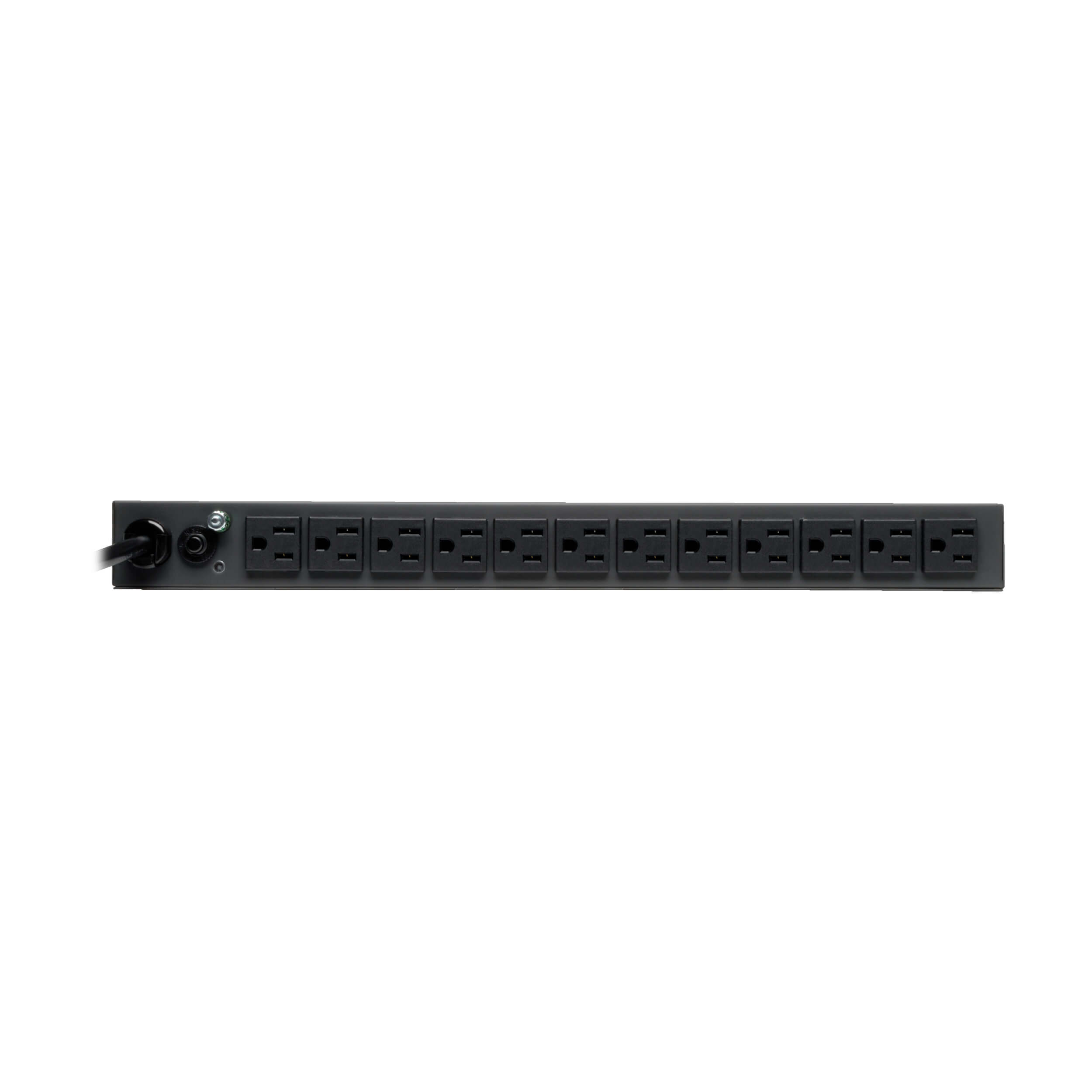 Single-Phase Metered PDU 120V, 13 5-15R Outlets, 15-ft Cord, Rack-Mount ...