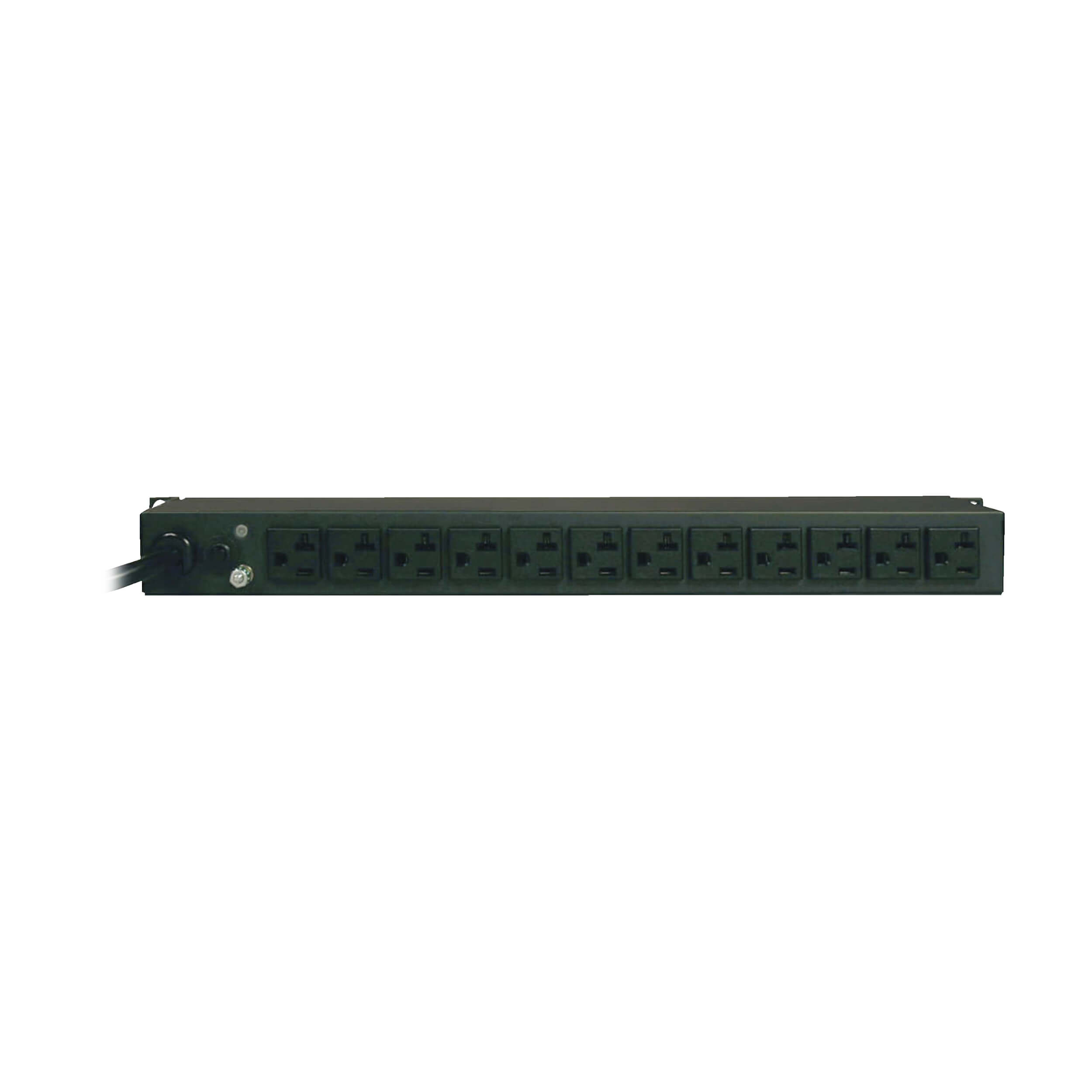 Single-Phase Metered PDU 120V, 12 5-15/20R Outlets, 6-ft Cord, Rack ...