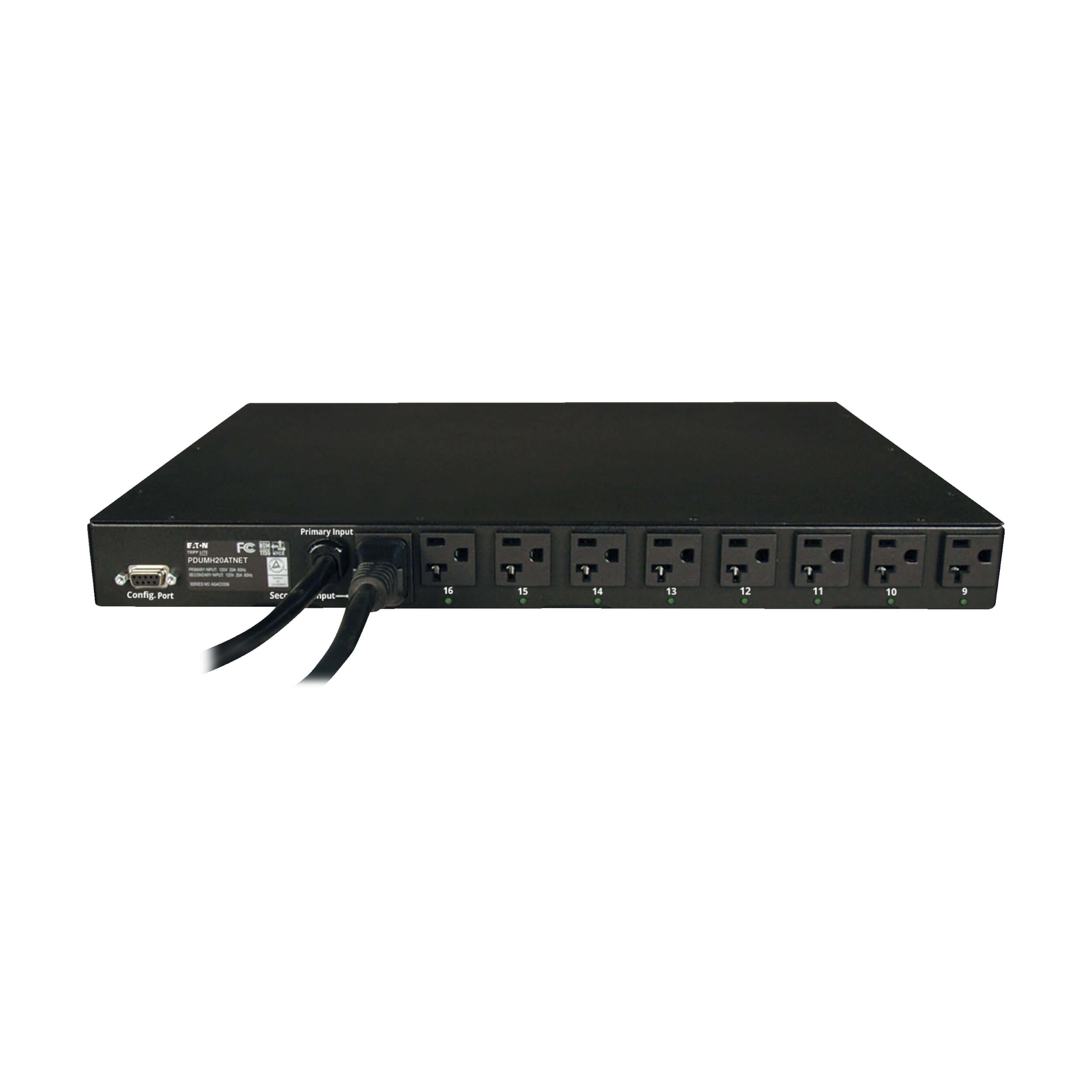 Single-Phase Switched PDU 120V, 16 5-15/20R Outlets, TAA | Eaton