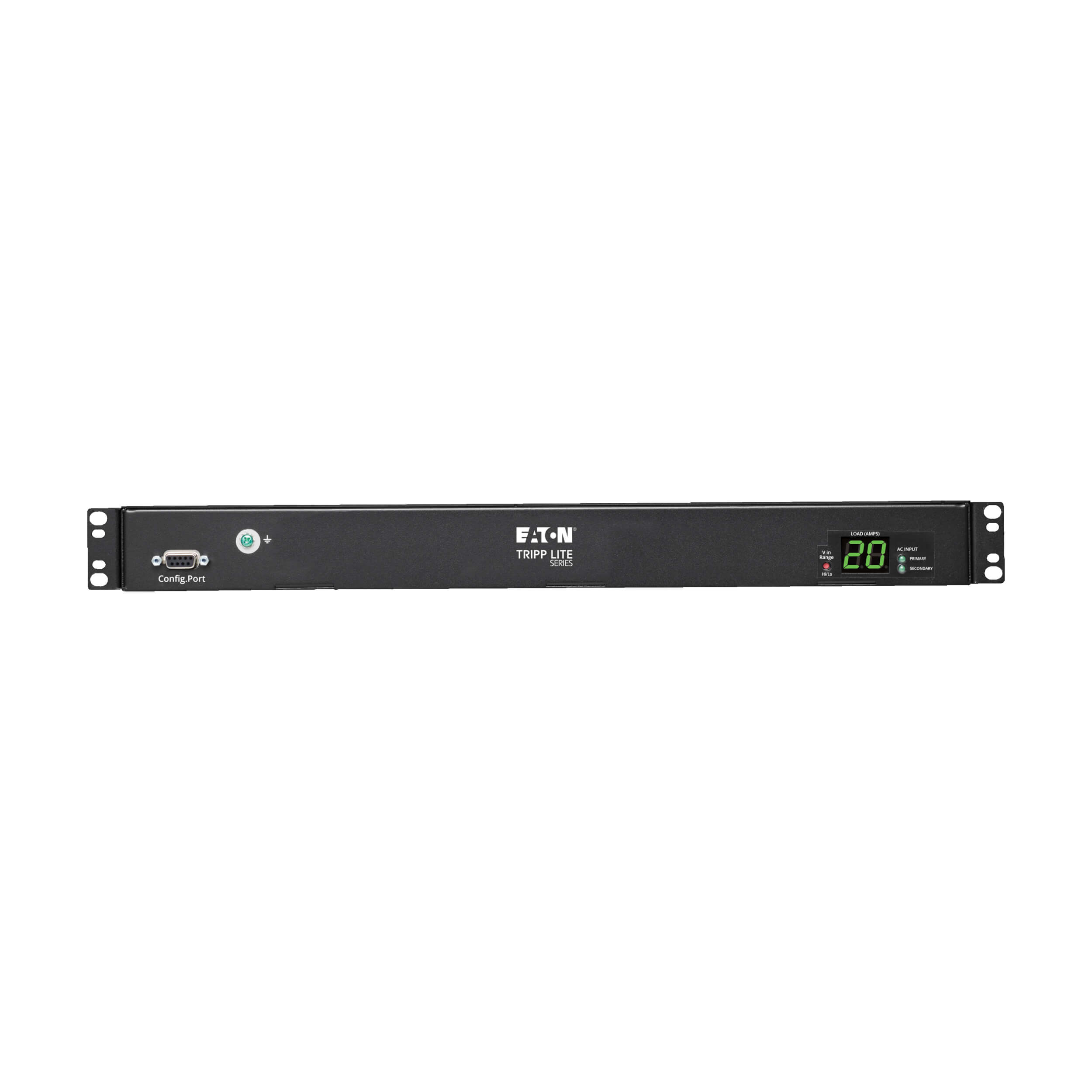 3.8kW Single-Phase Metered PDU, ATS, 8x C13, 2x C19 Outputs, 1U, TAA ...