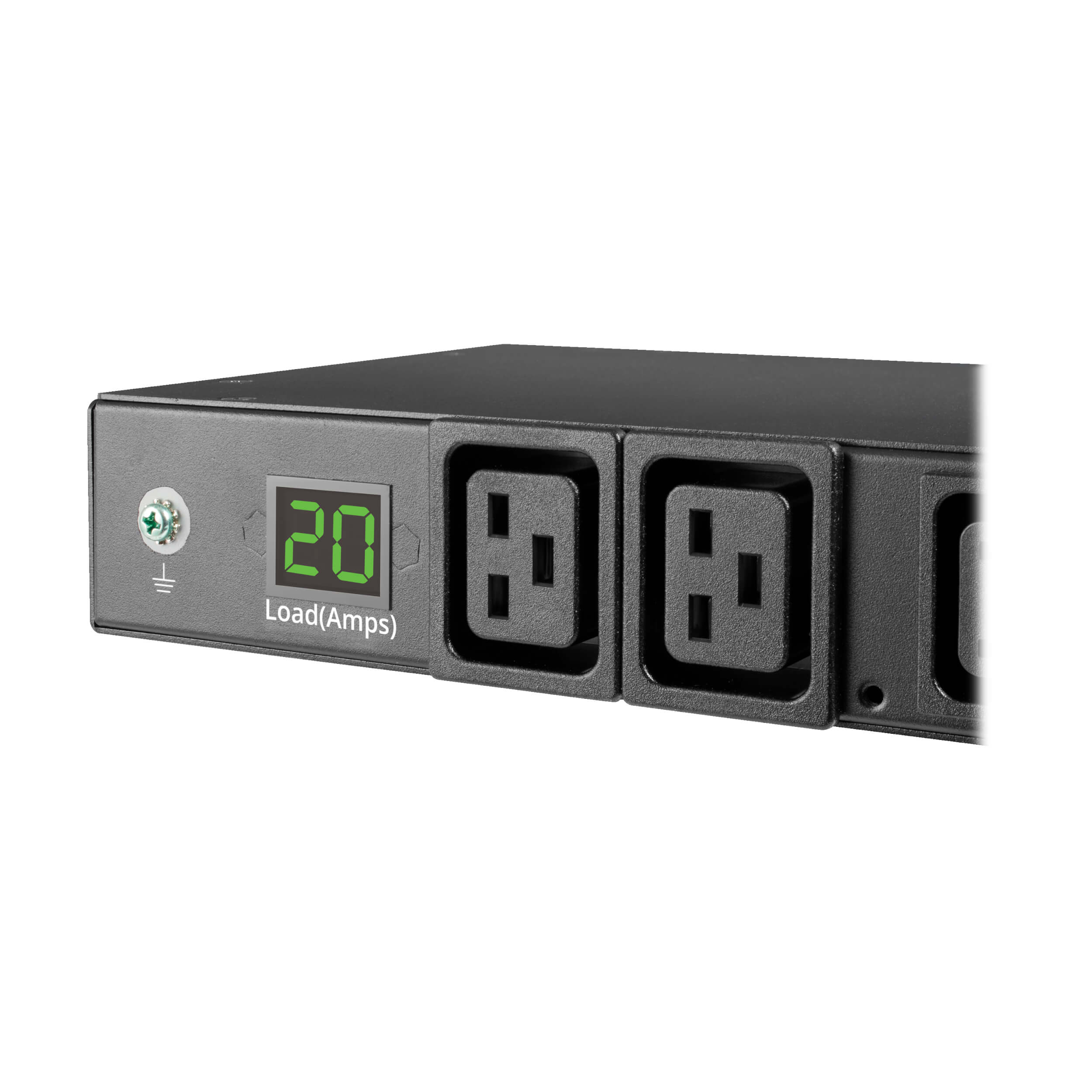 Single-Phase Metered PDU, 208/240V, 3.2-3.8kW 8x C13, 2x C19, 6-ft Cord ...