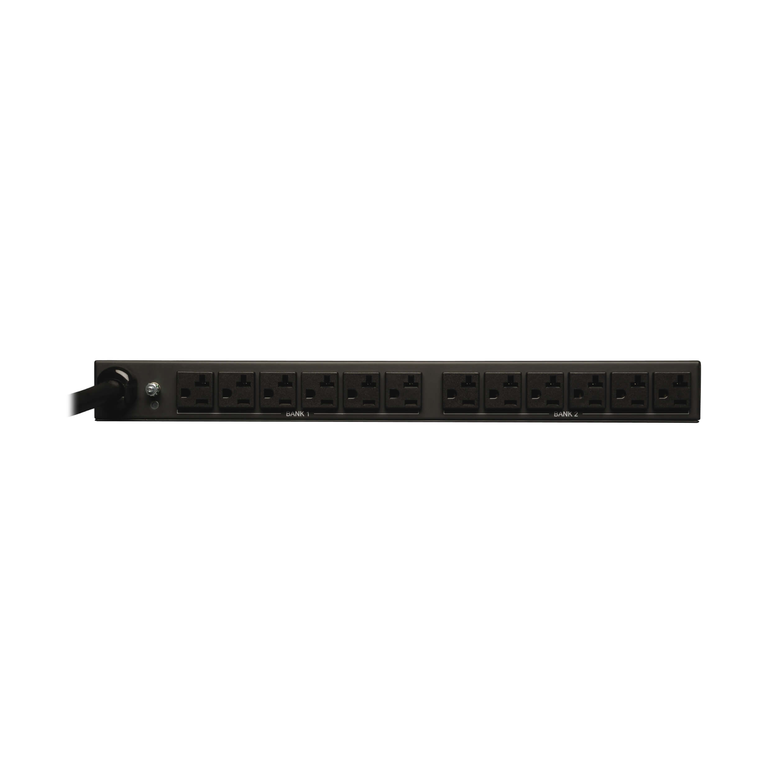 Single-Phase Metered PDU 120V, 12 5-20R Outlets, 15-ft Cord, Rack-Mount ...