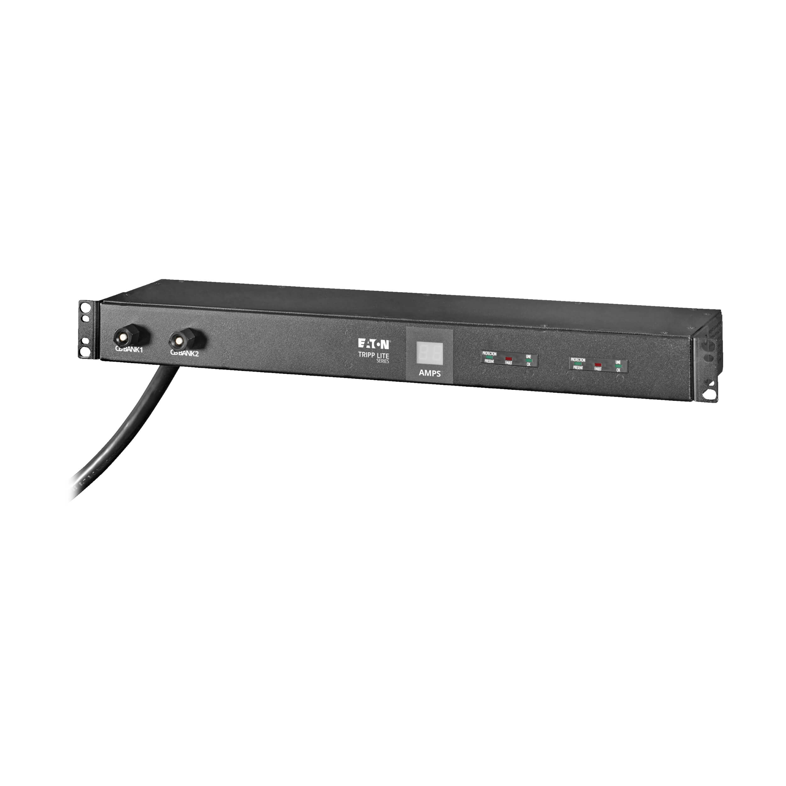 Single-Phase Metered PDU 120V, 12 5-20R Outlets, 15-ft Cord, Rack-Mount ...