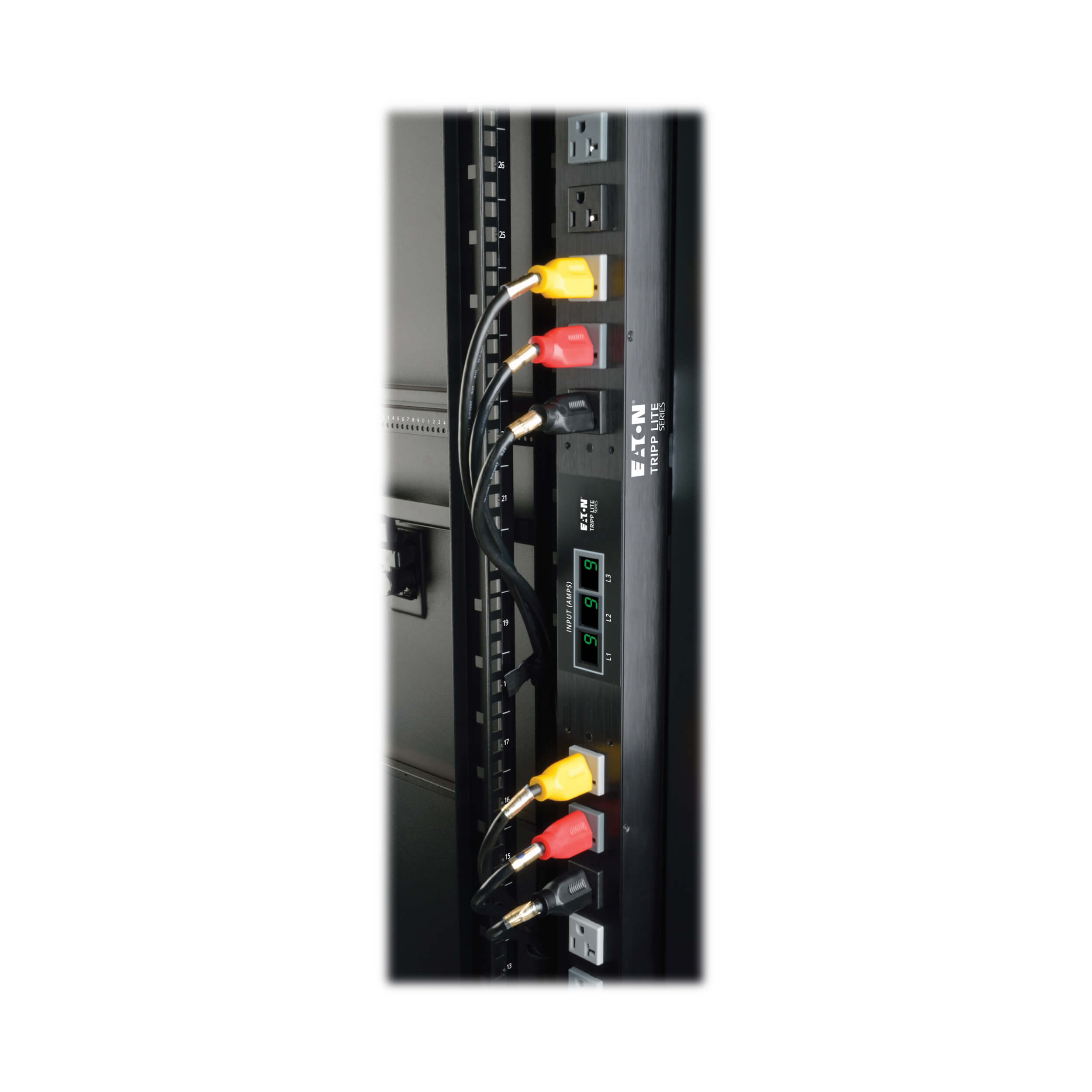 Single-Phase Metereed PDU 120V, 14 5-15R Outlets, 15-ft Cord, Vertical ...
