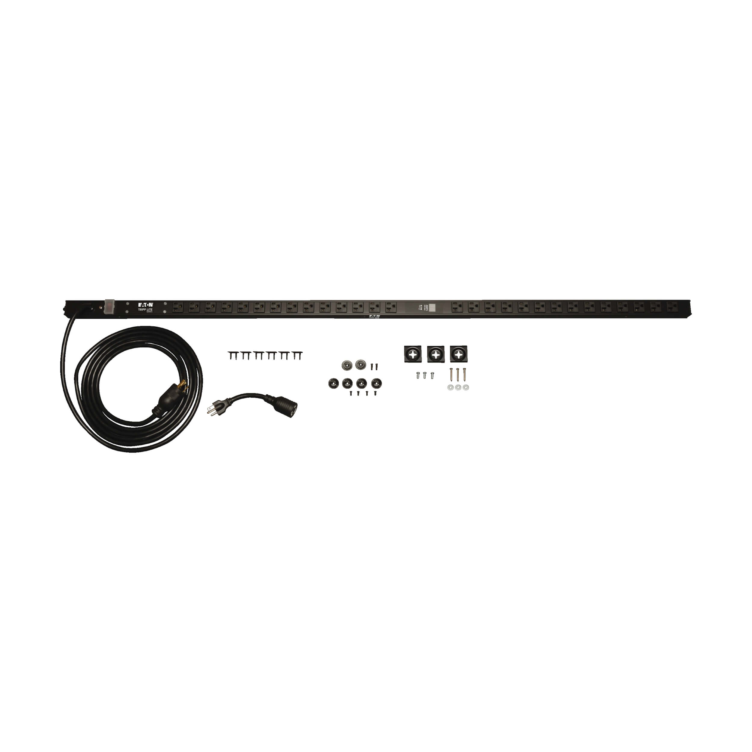 Single-Phase Metered PDU 120V, 28 5-15/20R Outlets, 15-ft Cord ...