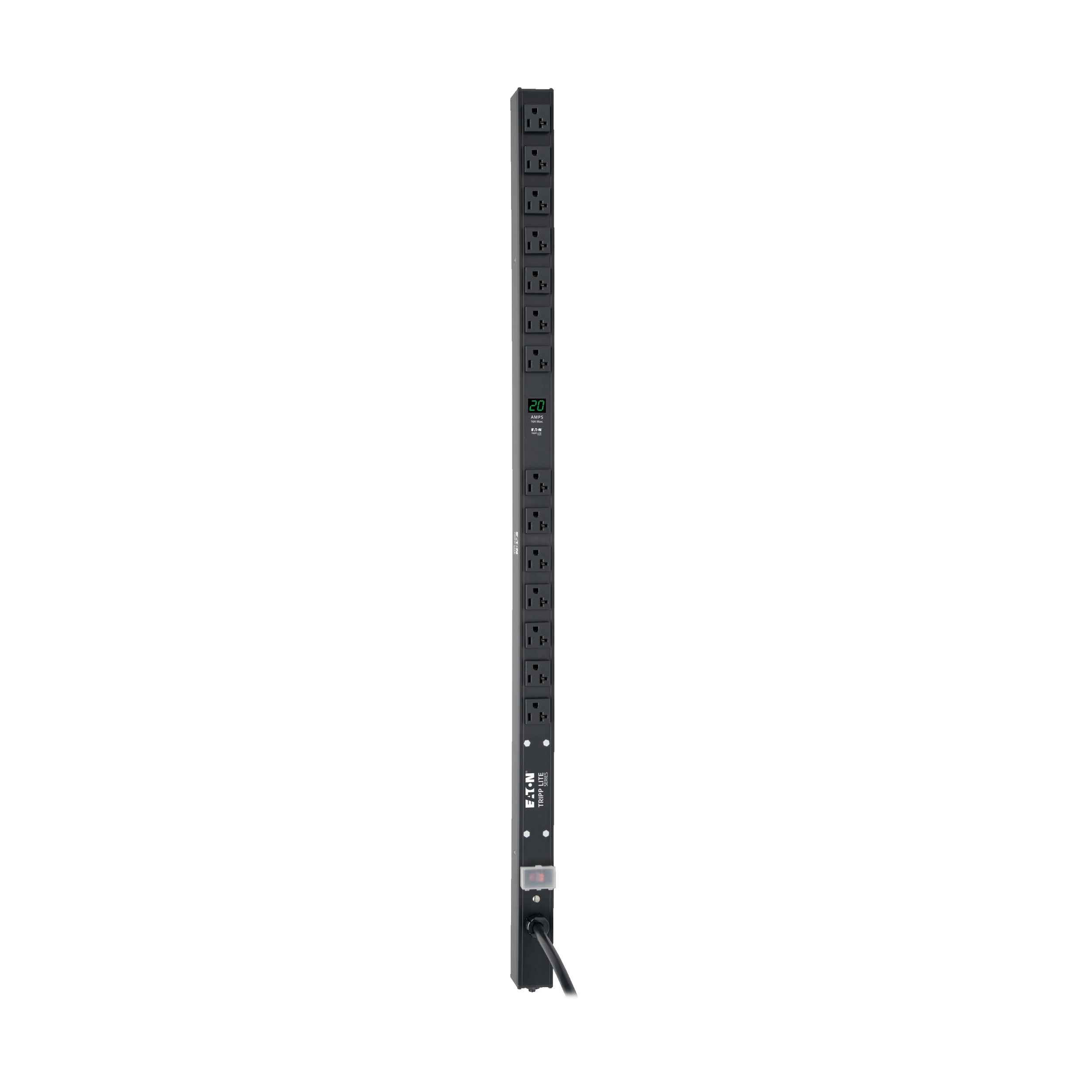 Single-Phase Metered PDU 120V, 14 5-15/20R Outlets, Vertical | Eaton