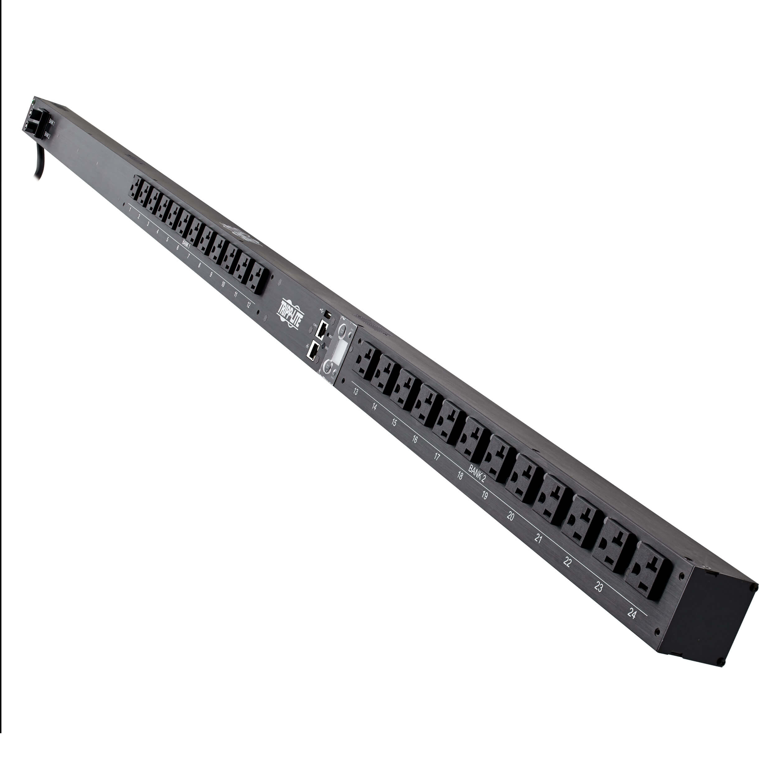 2.9kW Single-Phase Switched PDU, NIC, Outlet Monitoring, 120V Outlets ...