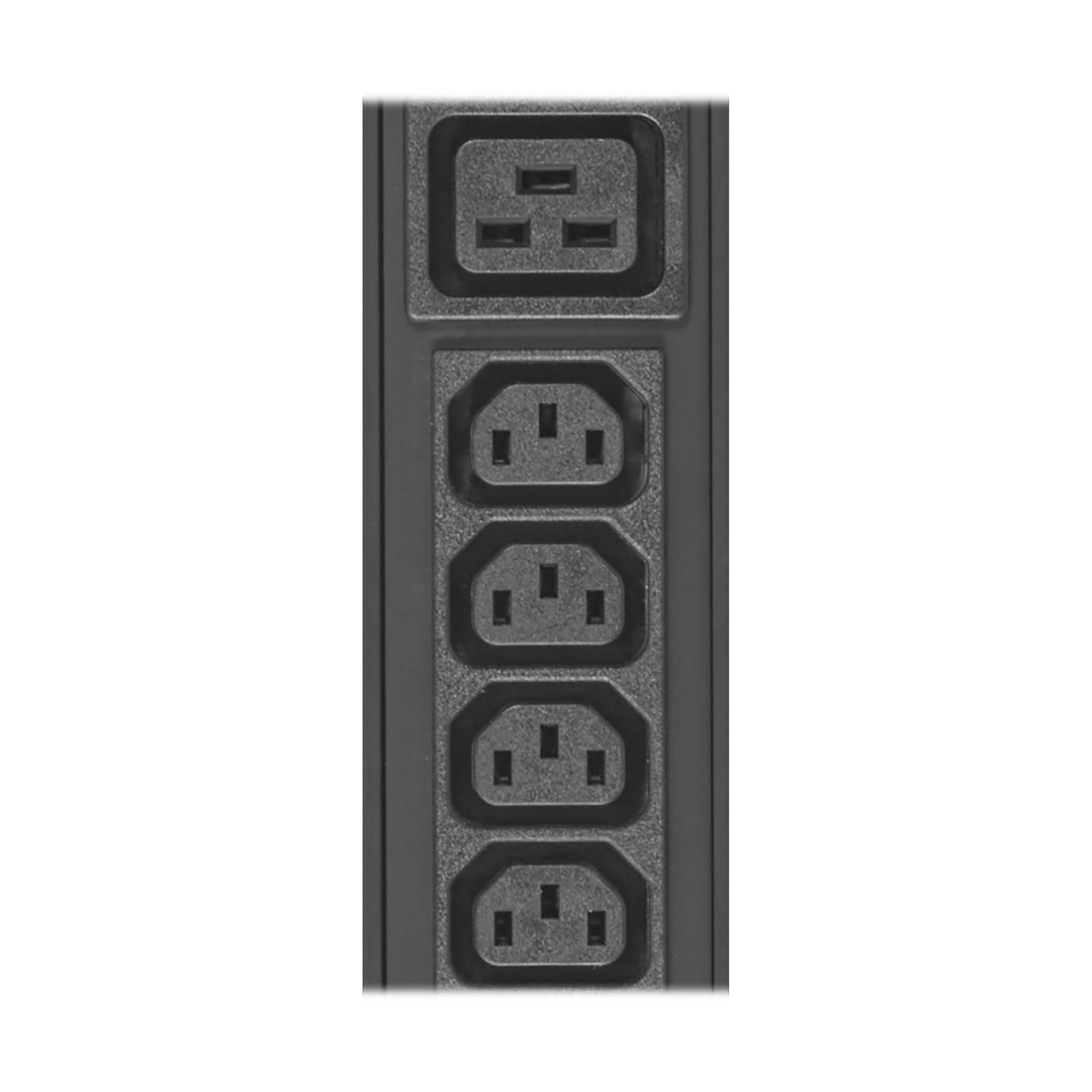 Basic Single-Phase PDU, 3.3/3.8kW, 208/240V, 32x C13, 6x C19, L6-20P ...