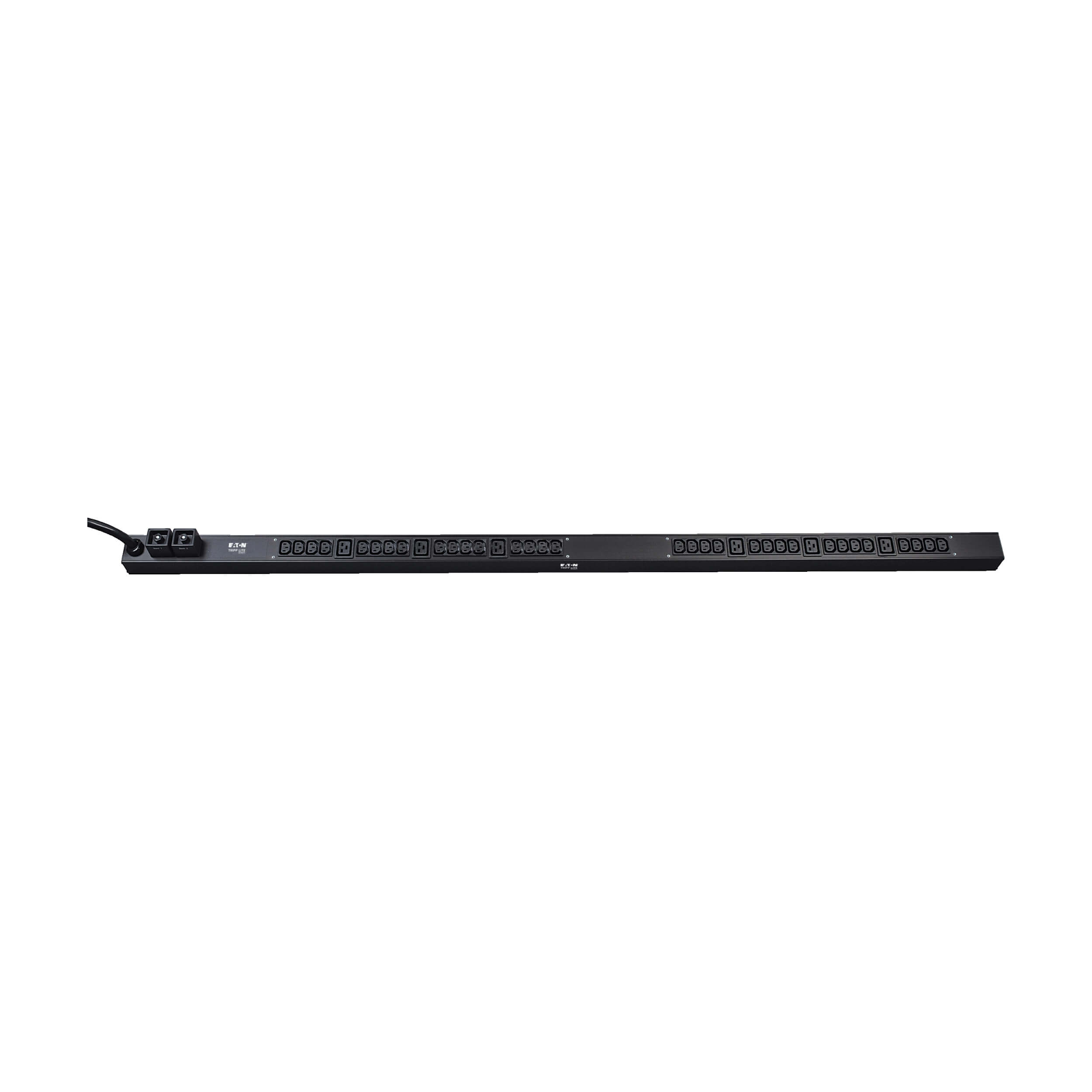 5.5kW Single-Phase 208/230V Basic PDU, 38 Outlets (32 C13 and 6 C19 ...