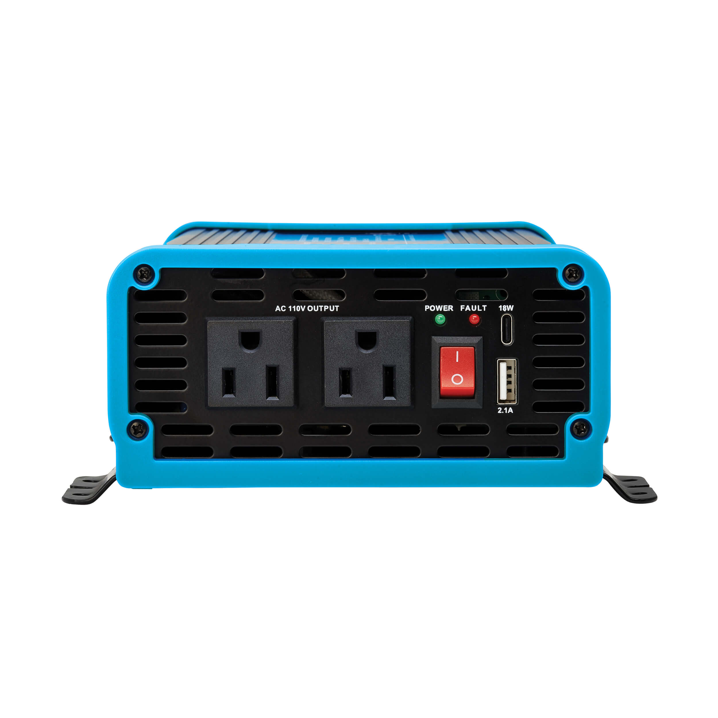 600W Compact Power Inverter, 2x AC, USB-A, USB-C | Eaton