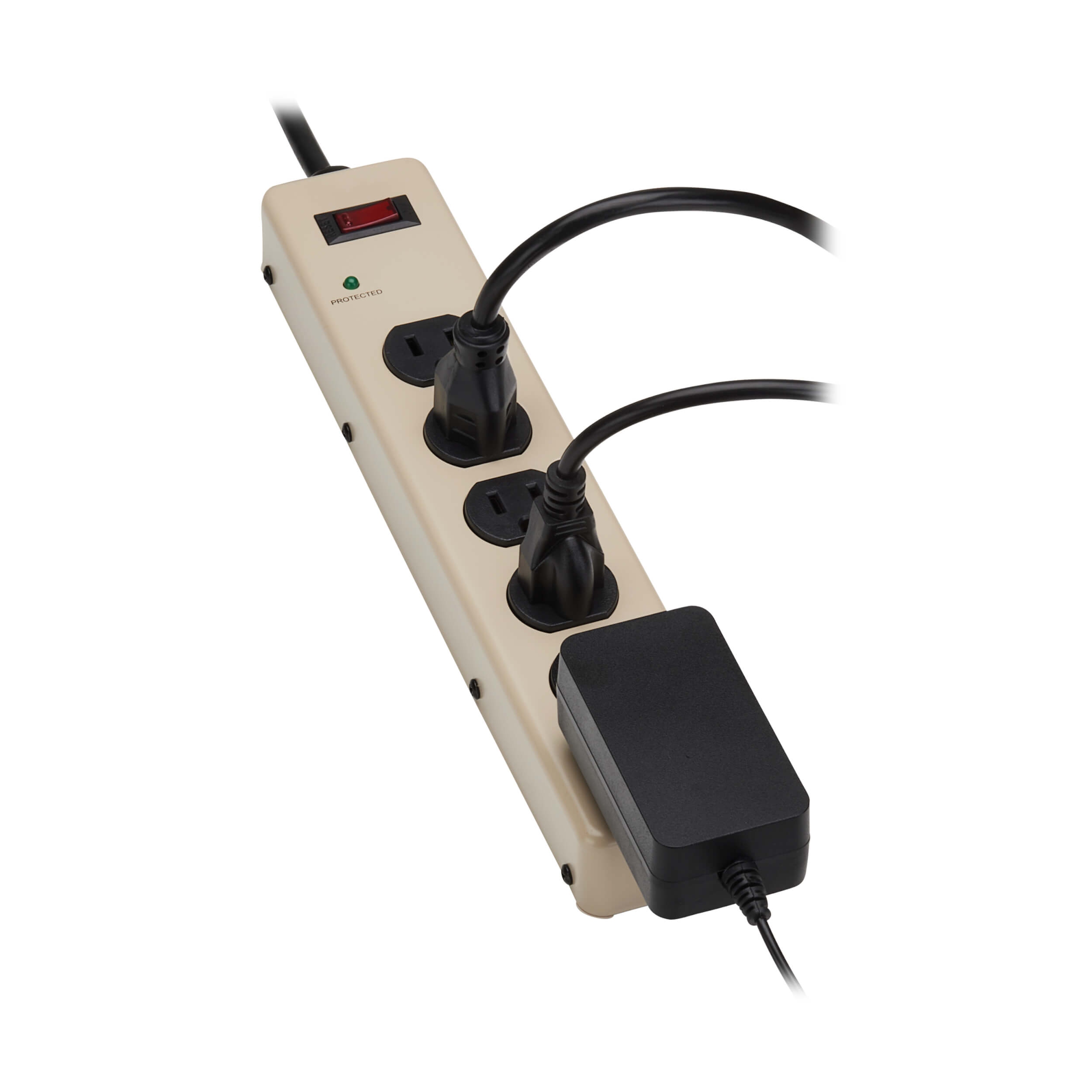 6 Outlet Commercial-Grade Surge Protector, 6-ft Cord | Eaton