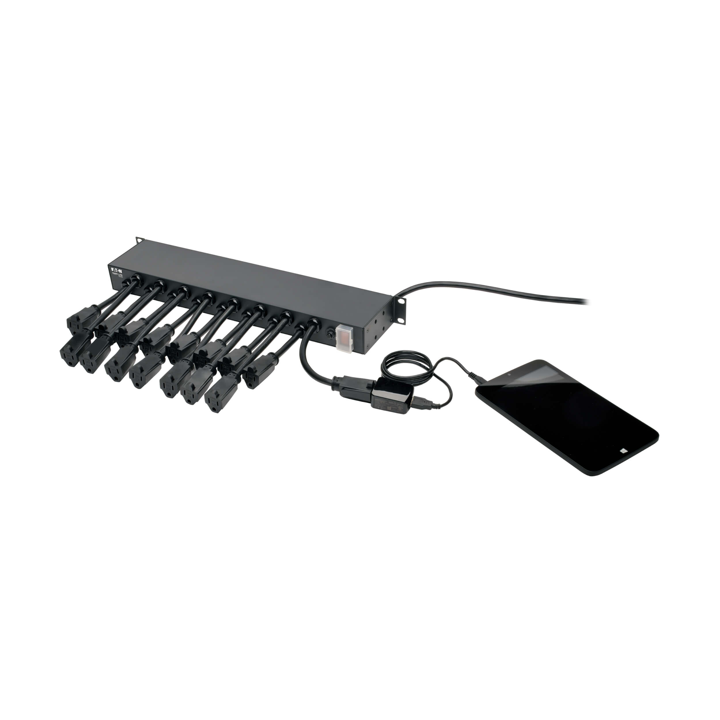 Power Strip, Rack-mount, 16 Outlets, 120V, 15-ft. Cord | Eaton