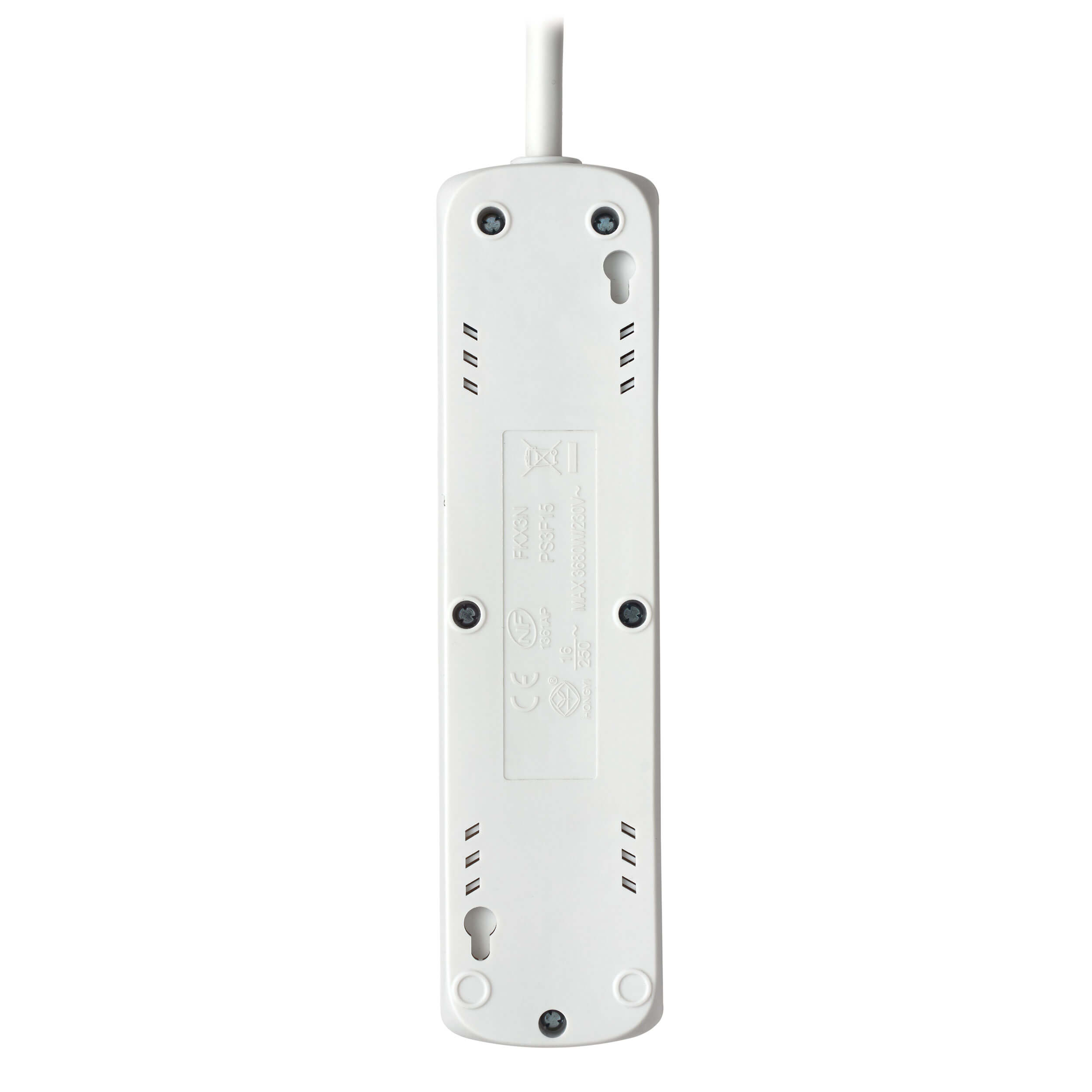 3-Outlet Power Strip - French Type E Outlets, 220-250V | Eaton