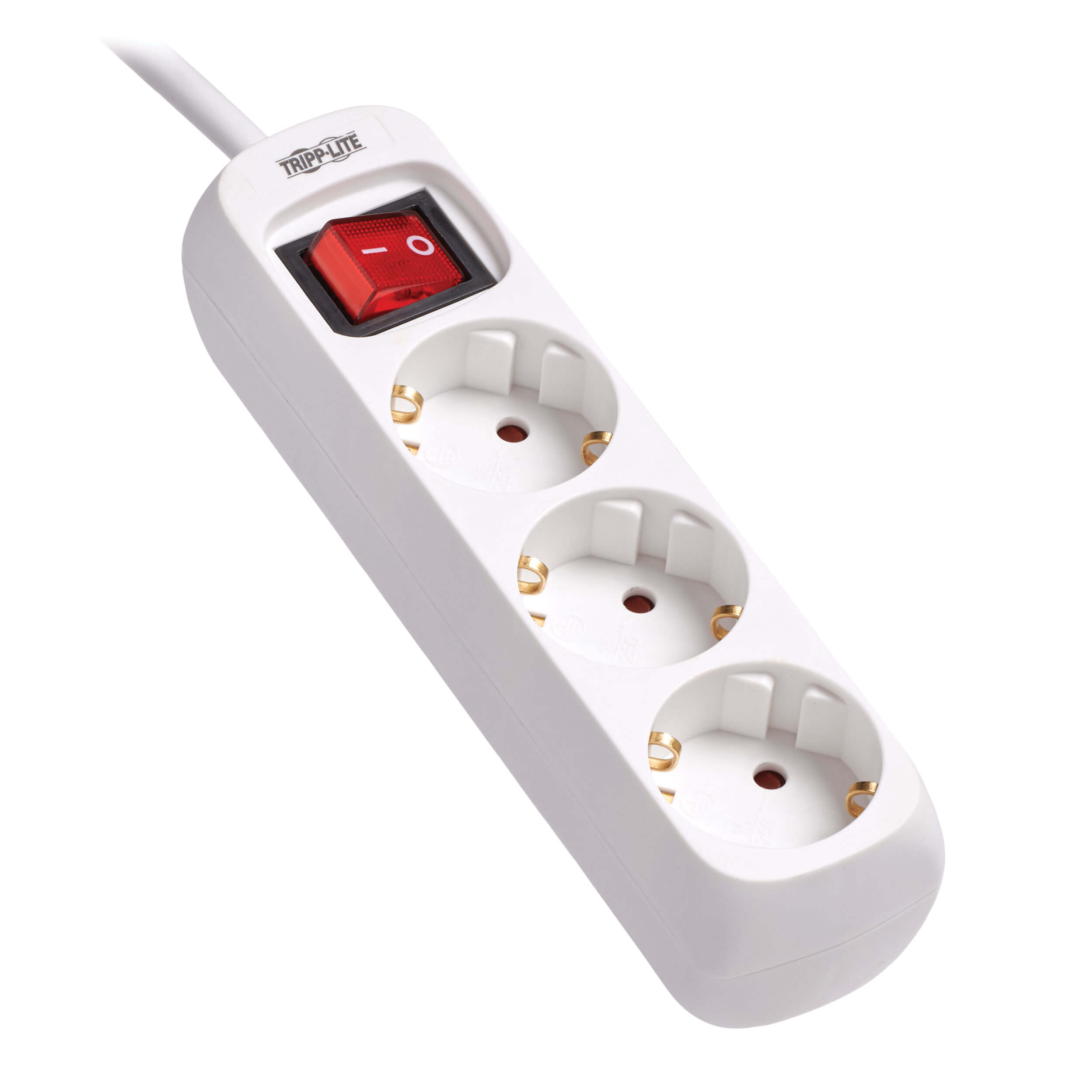 3-Outlet Power Strip - German Type F Schuko Outlets, 220-250V | Eaton