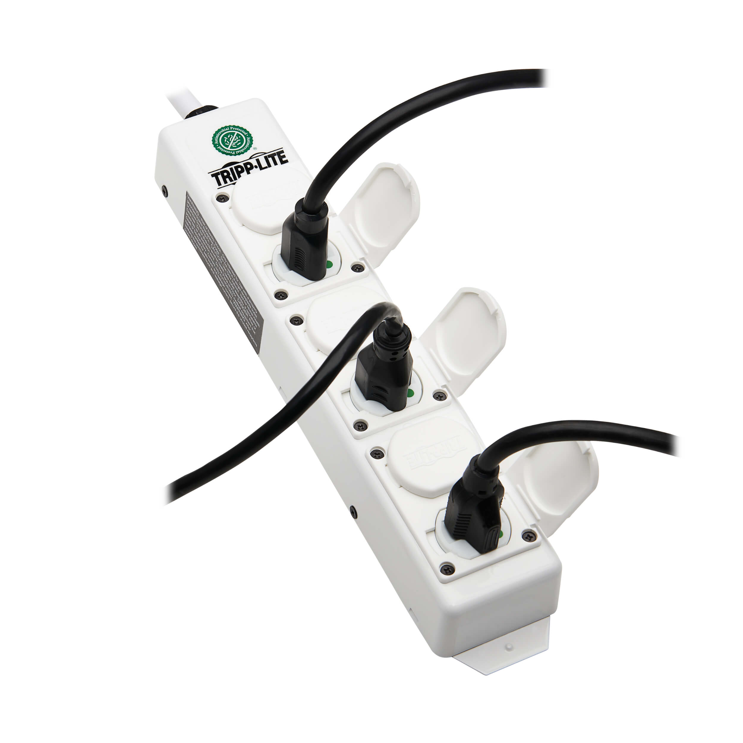 Medical Grade Power Strip for IV Pole, Crash Cart, UL 2930 ...