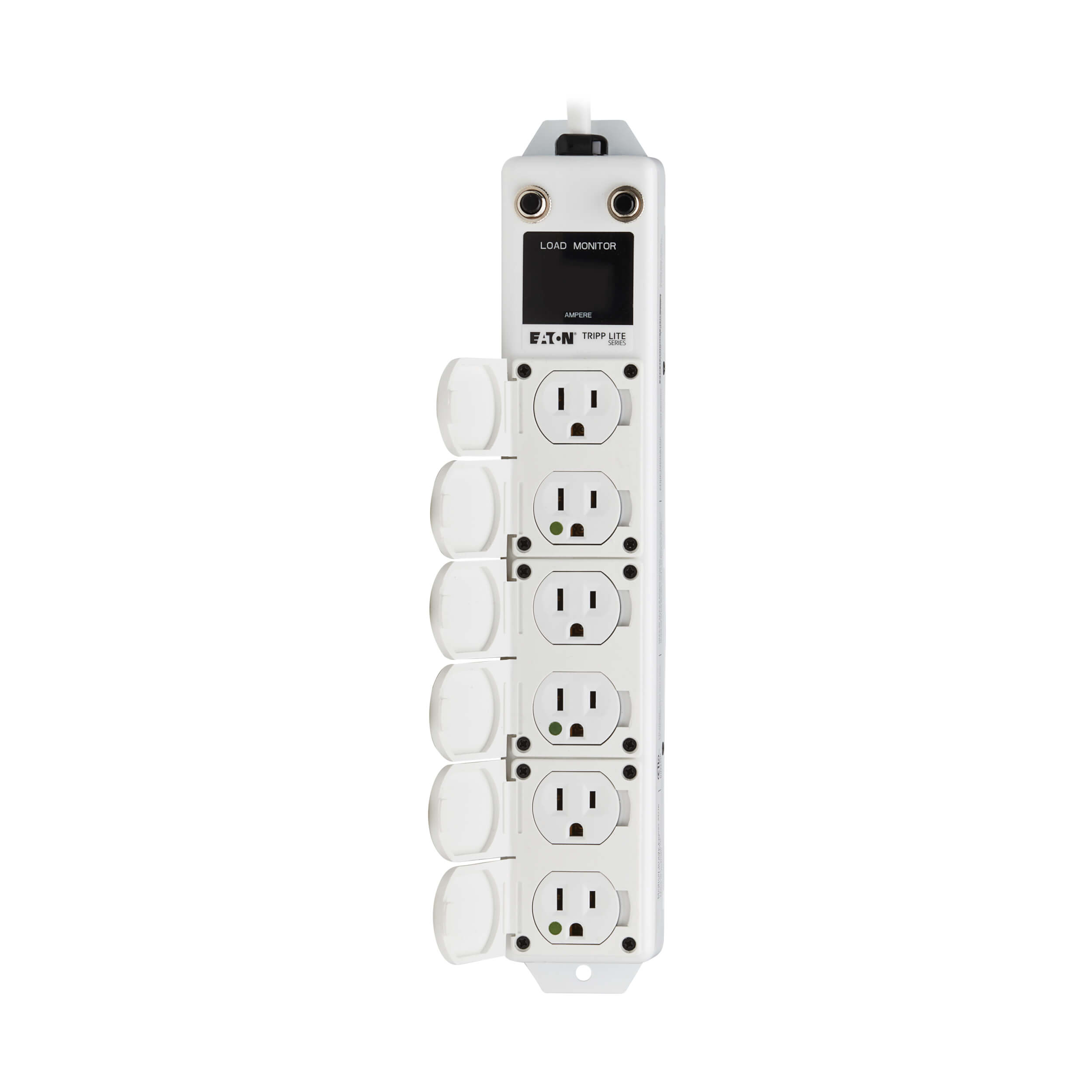 Medical-Grade Power Strip, UL 1363A, 6 Outlets, 15ft Cord, Load Monitor | Eaton