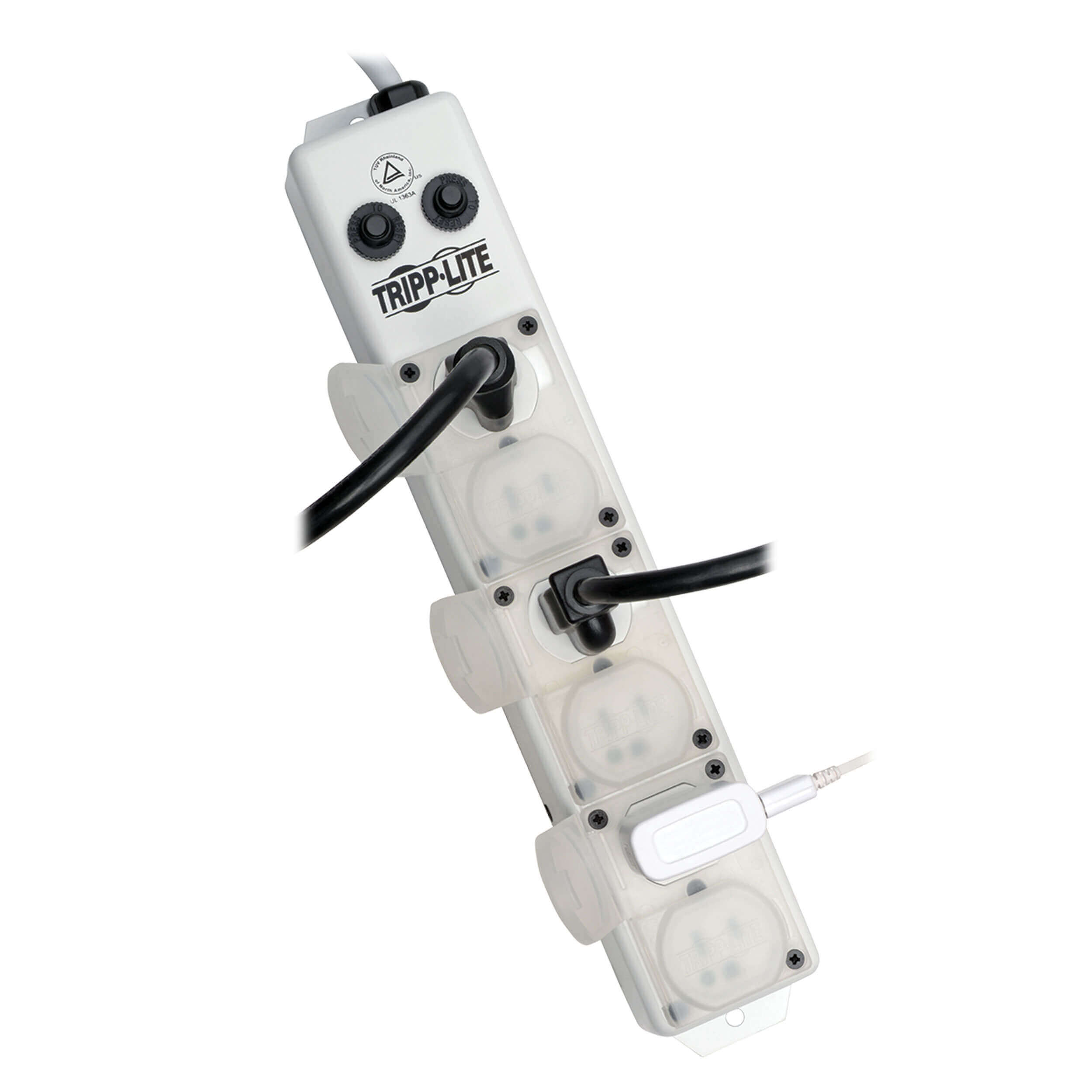 6-outlet power strip with patented antimicrobial protection meets UL ...