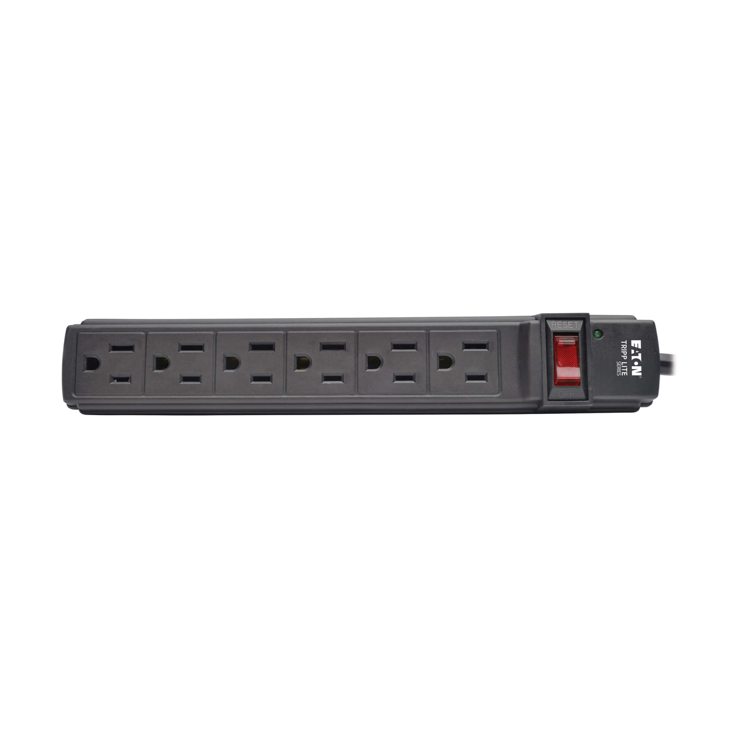 Power It! 6-Outlet Power Strip, 6 ft. Cord, Black Housing | Eaton