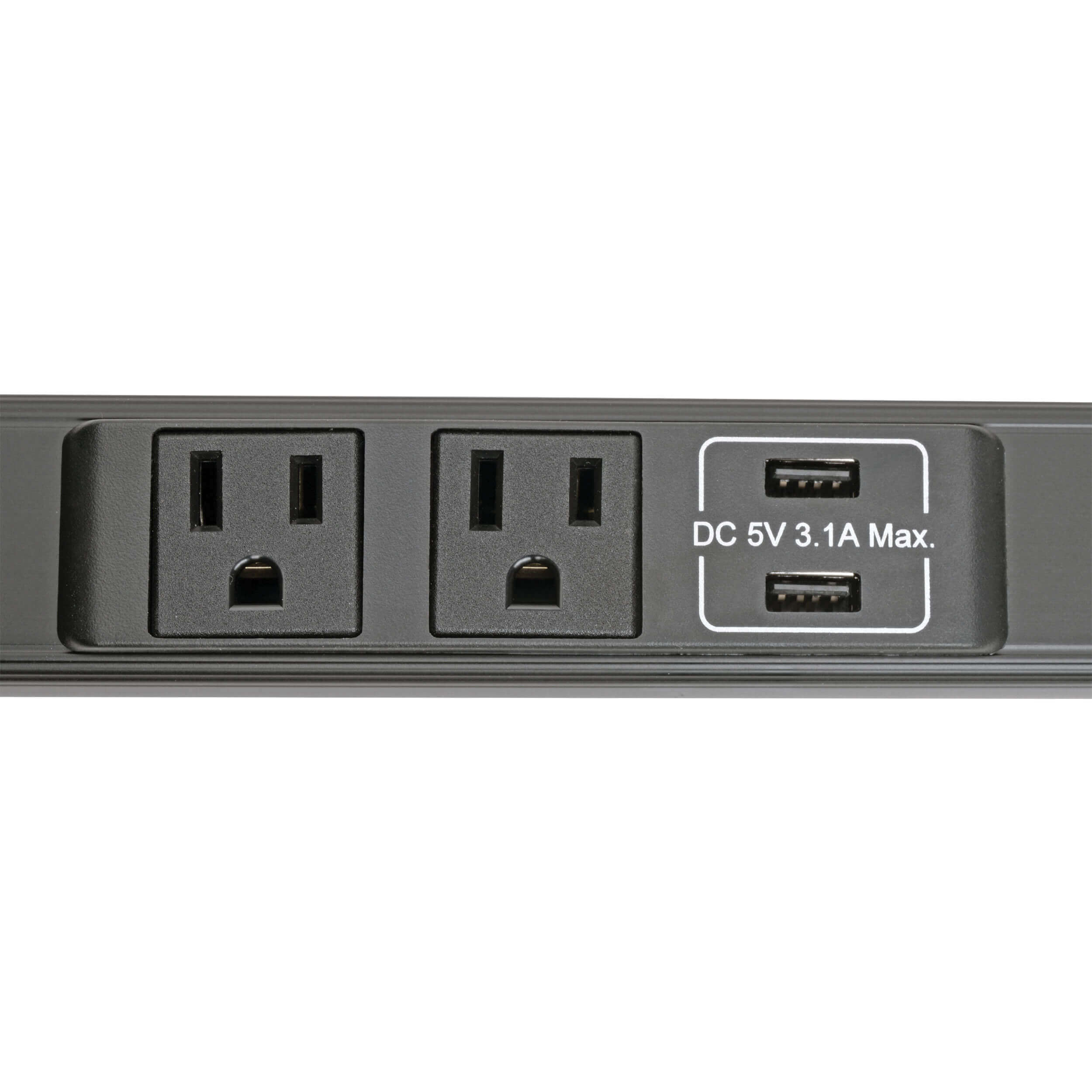 36-inch Power Strip, 6-Outlet, 6x USB-A Charging, 10-ft Cord | Eaton
