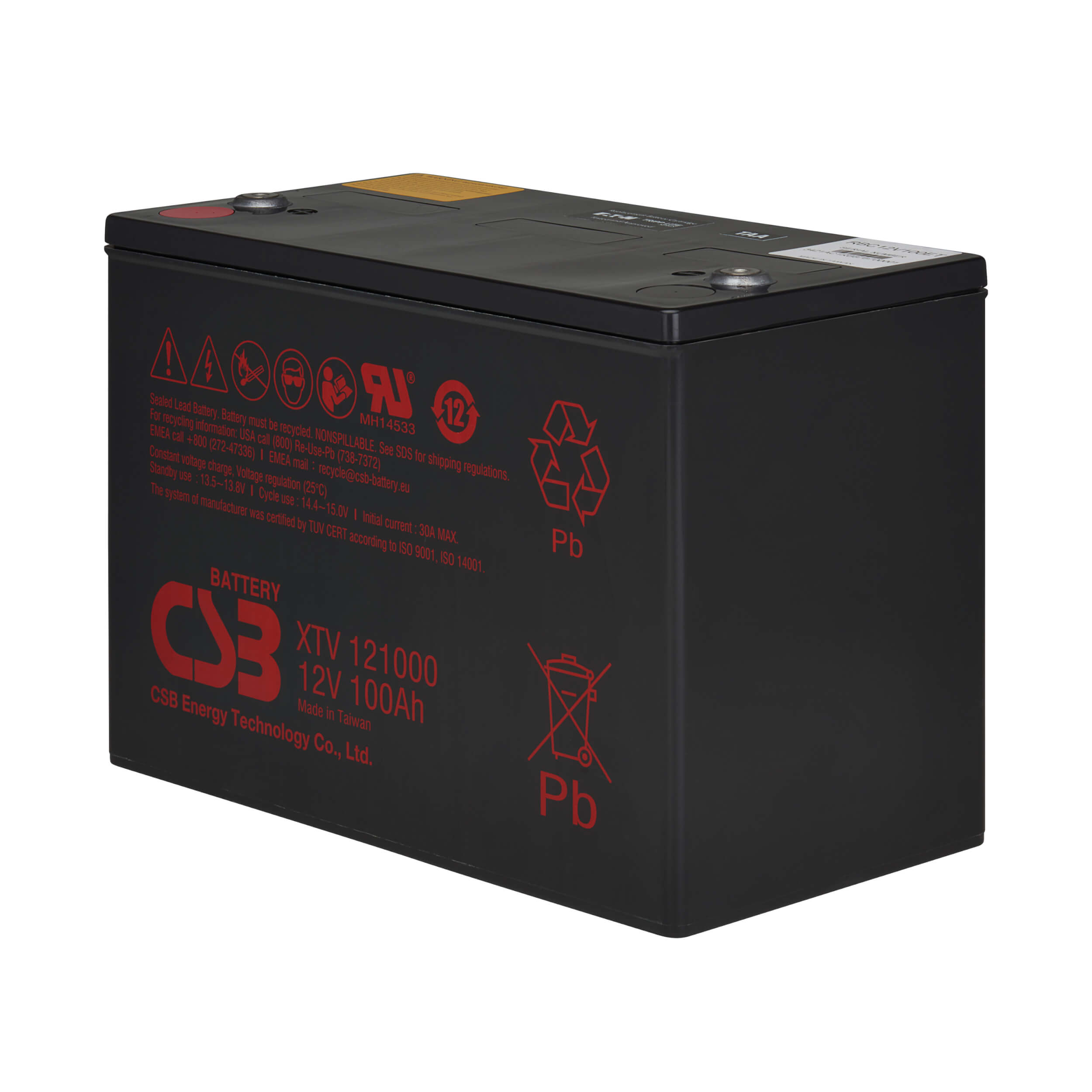 External 12V DC Battery module for 120V AC Extreme Temprature Network ...