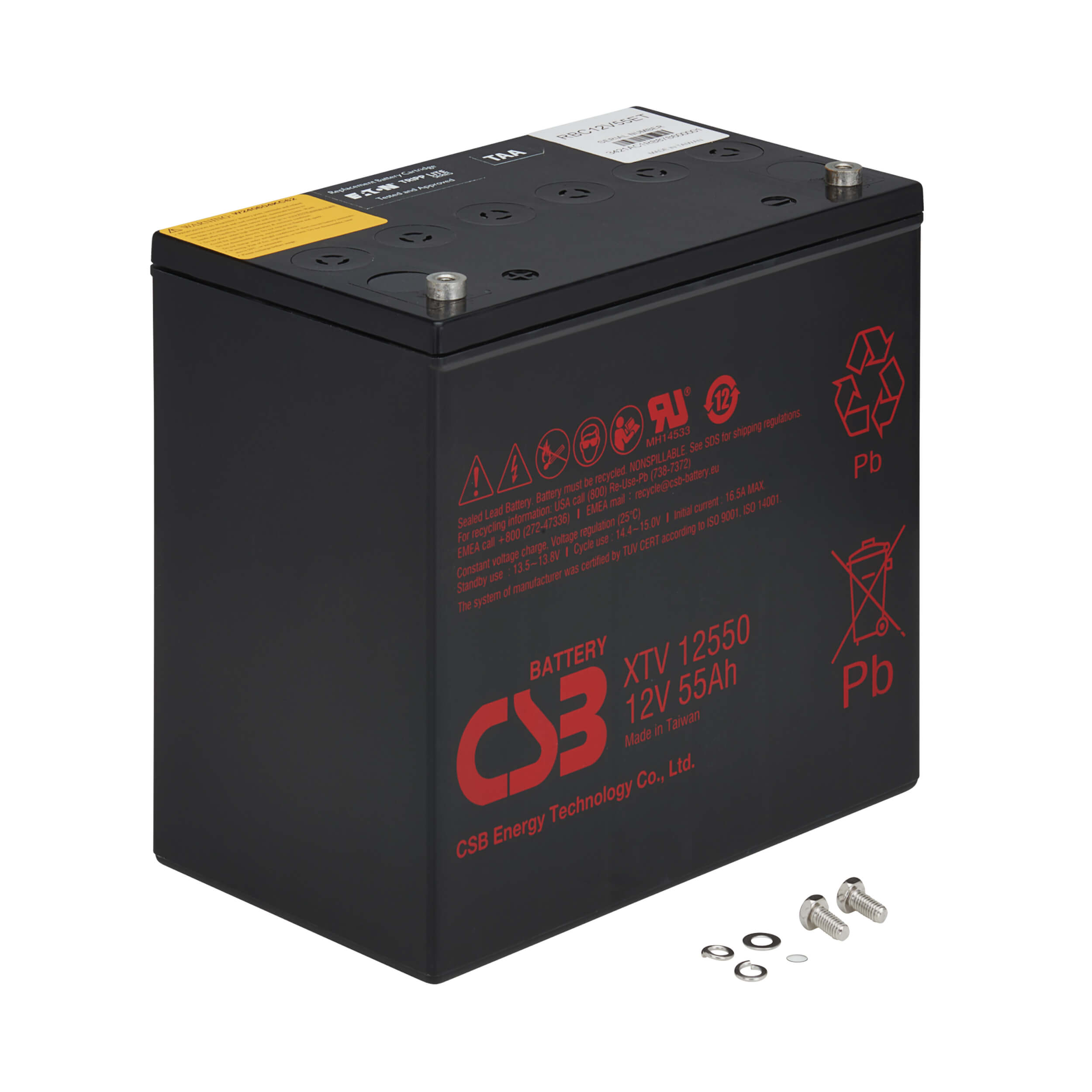 External 12V DC Battery module for 120V AC Extreme Temperature Network ...