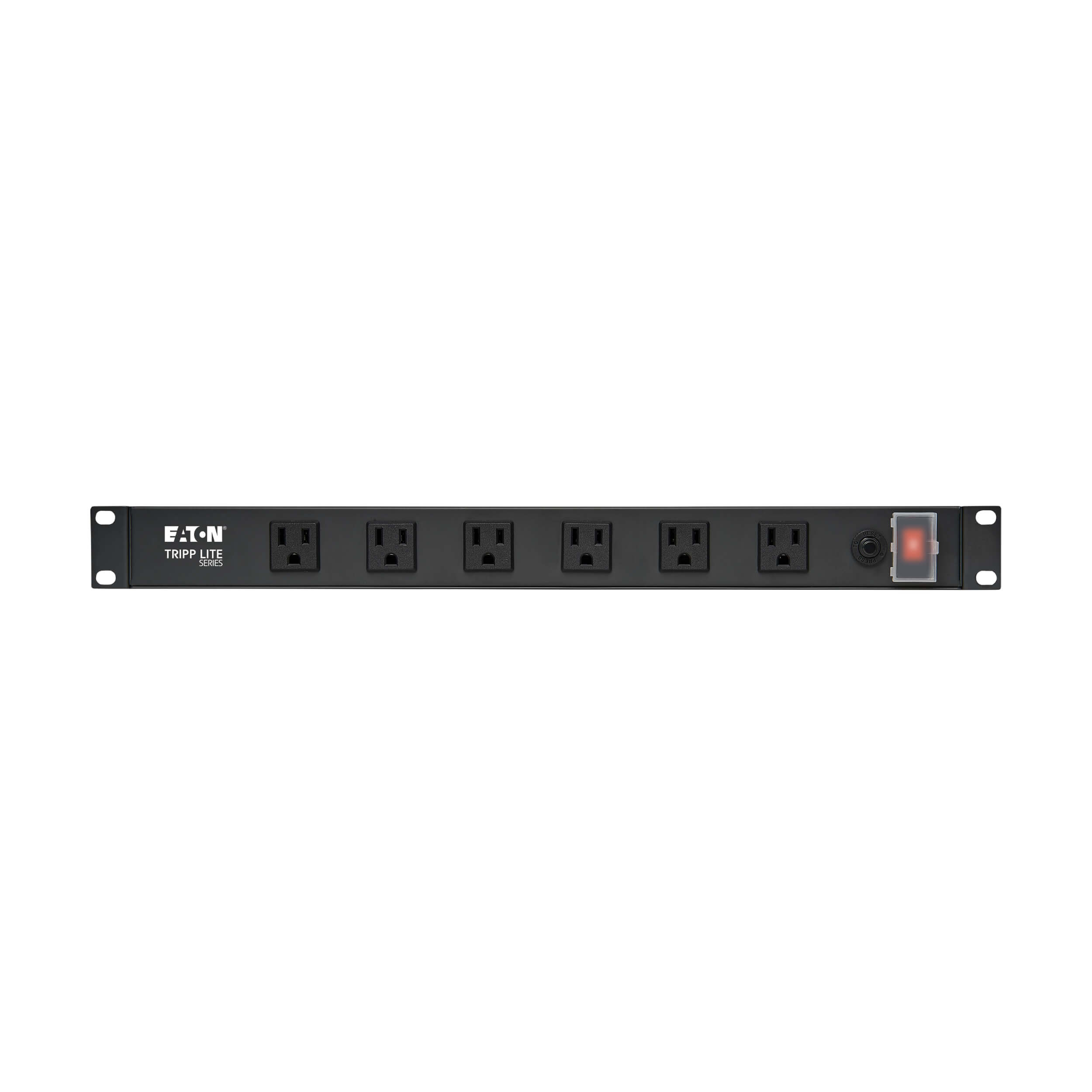 Rack Mount Power Strip, 1U, 120V, 12 x 5-15P Outlets, 15-ft. Cord | Eaton