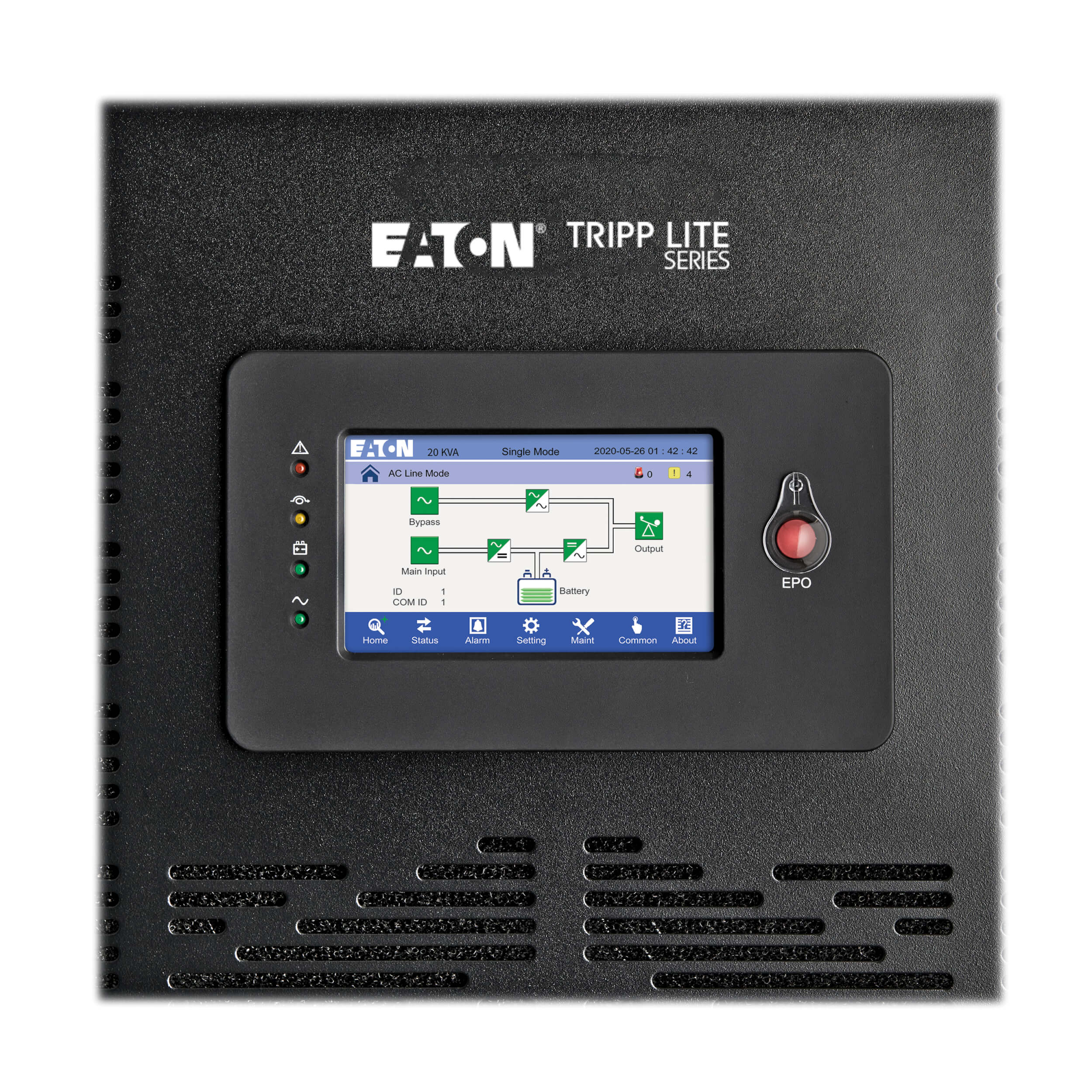 3-Phase On-Line Double-Conversion UPS System, 208V 25kVA, No Batteries ...