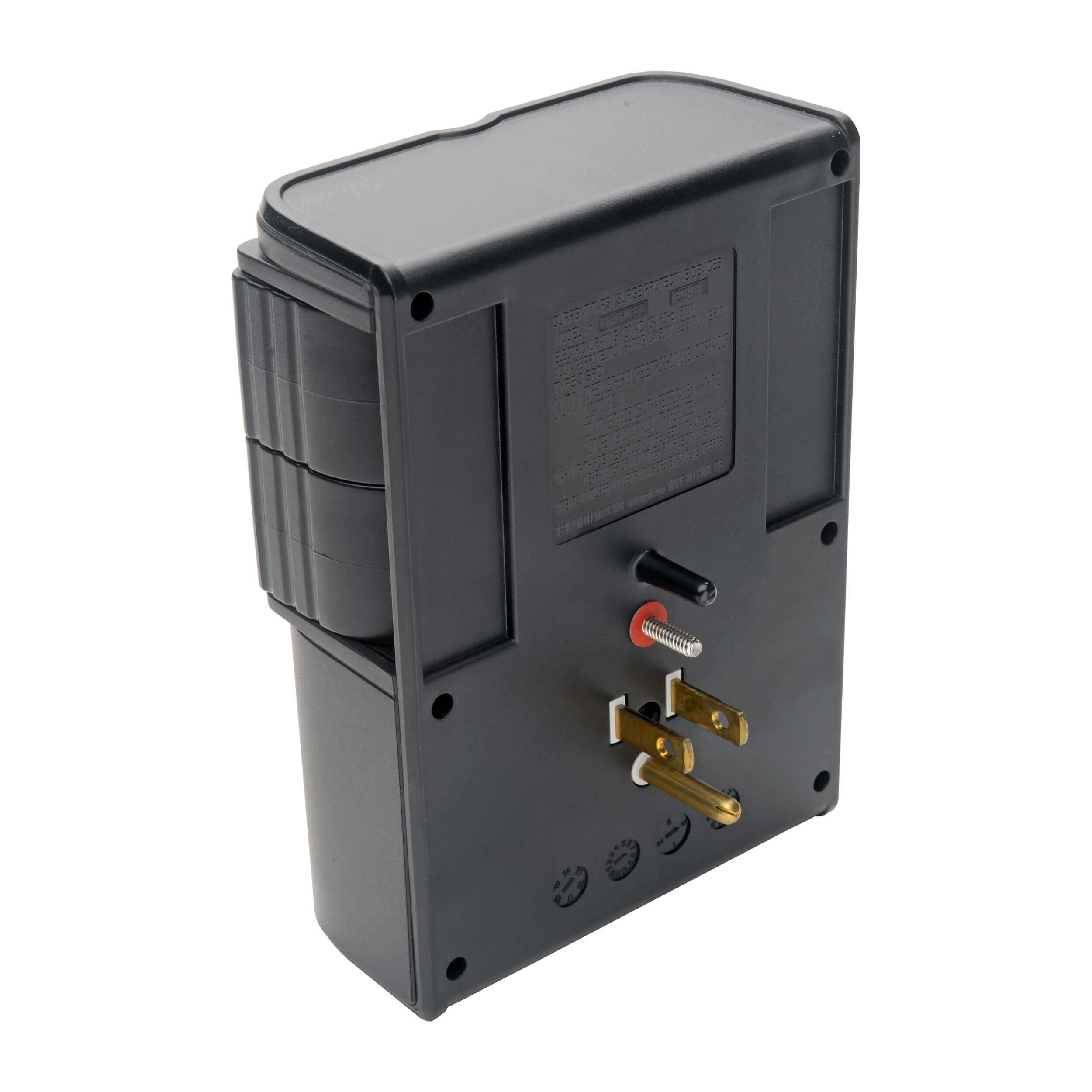 Surge Protector, 4 Rotating Outlets, Direct Plug, 1080 Joules | Eaton