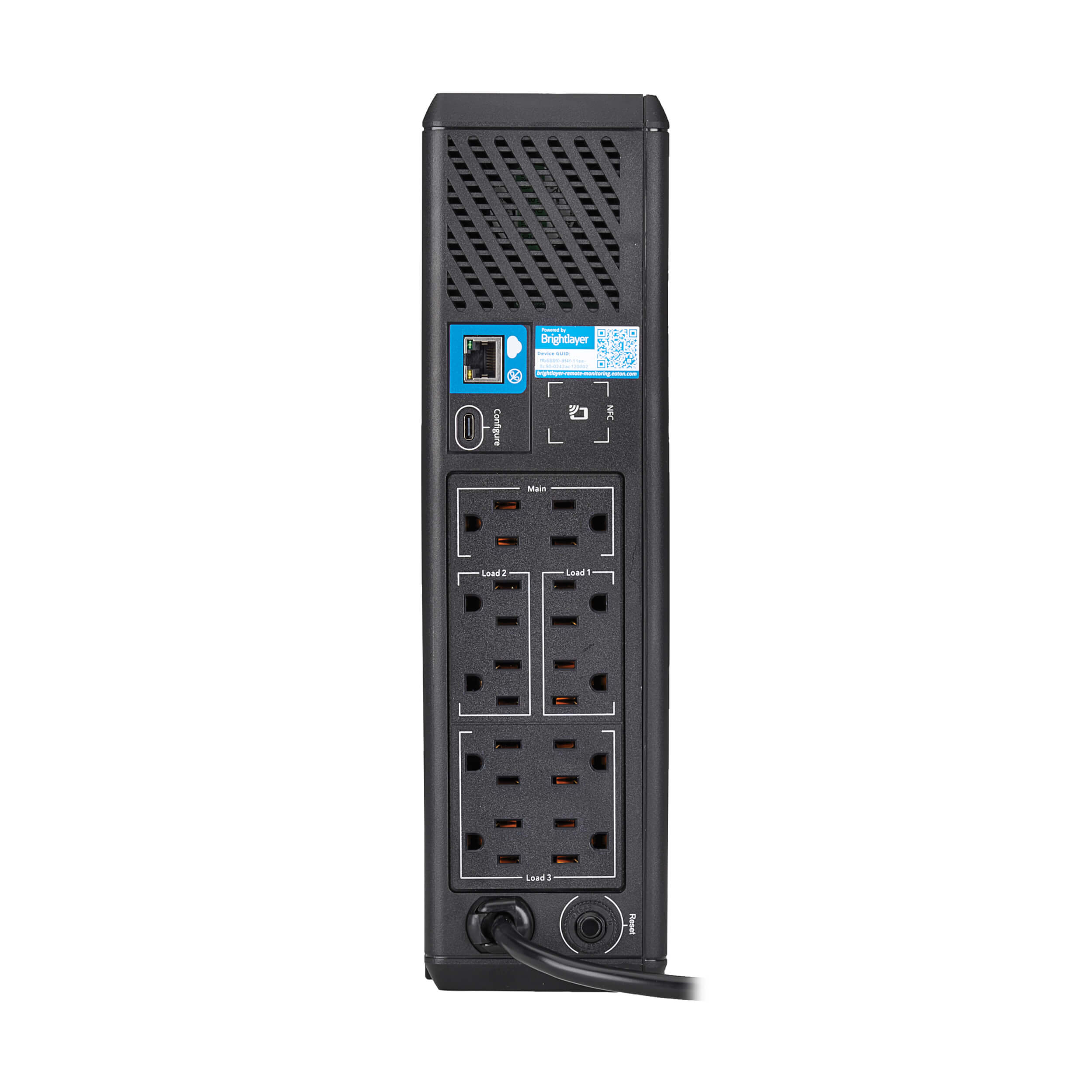 Line-Interactive Cloud-Connected UPS, 120V, 1500VA 700W, 10 Outlets | Eaton