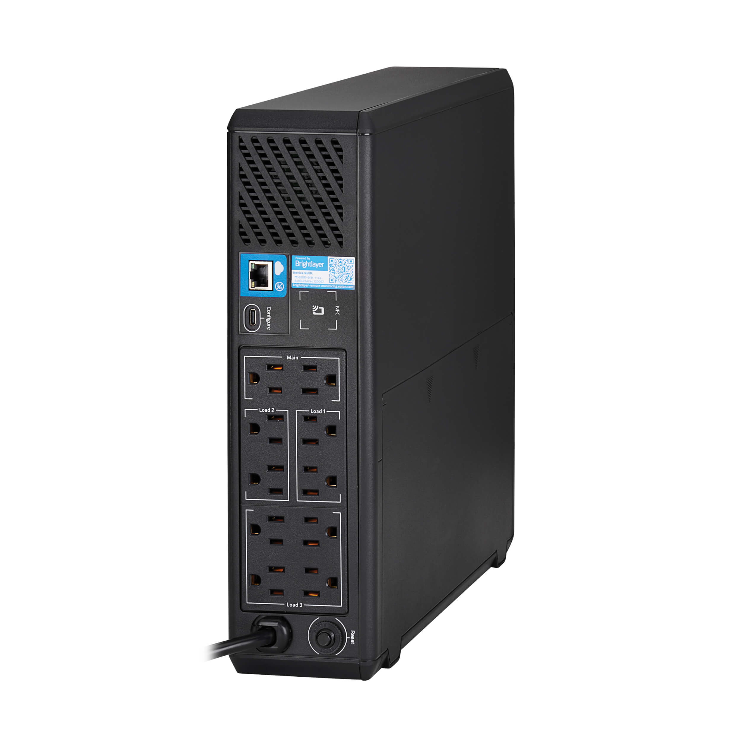 Line-Interactive Cloud-Connected UPS, 120V, 1500VA 700W, 10 Outlets | Eaton
