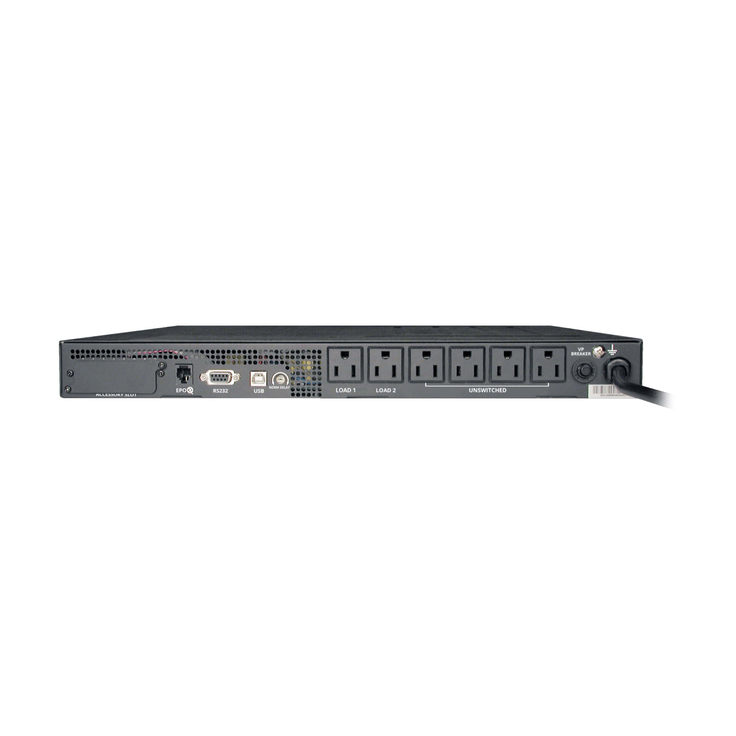 Line-Interactive UPS System, Sine Wave, 1U, 6 Outlets | Eaton
