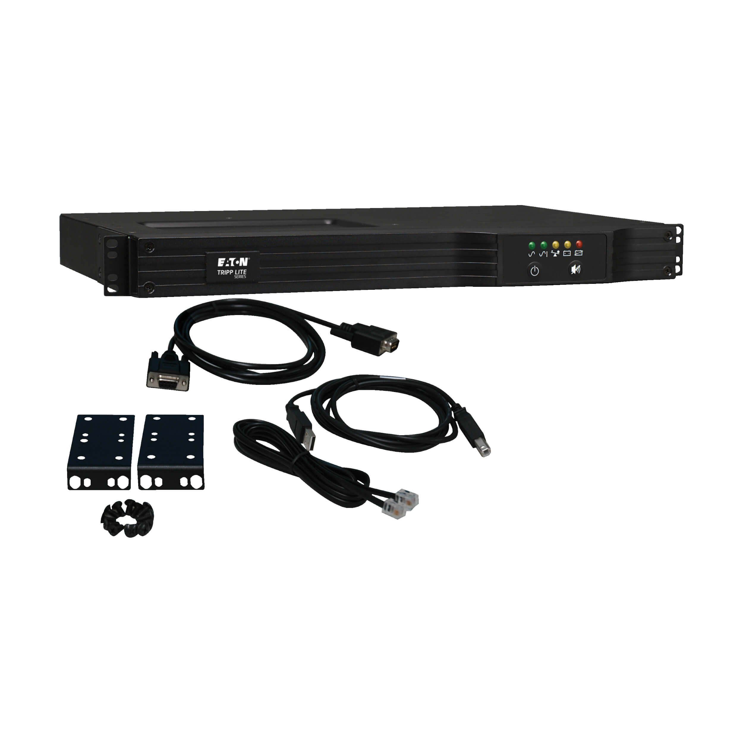 Line-Interactive UPS System, Sine Wave, 1U, 6 Outlets | Eaton