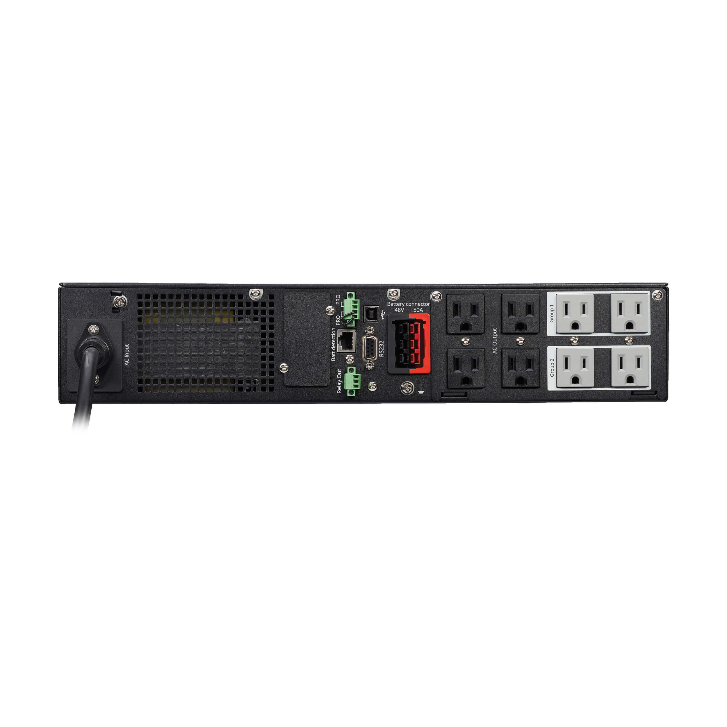 1000VA 1000W 120V Line-Interactive UPS, 2U, 8 Outlets, Pure Sine Wave ...
