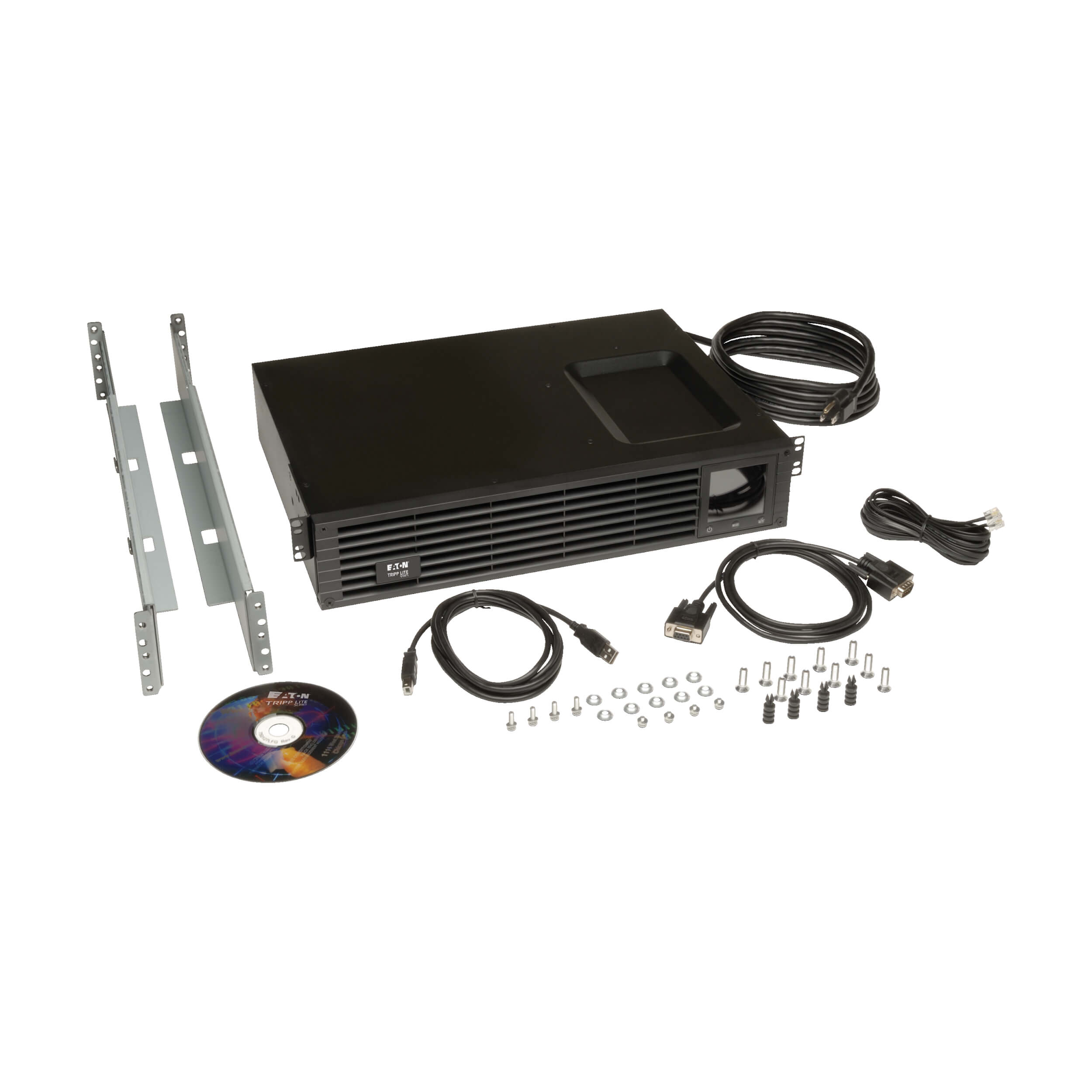 1.5kVA Rackmount UPS System, 2U, Network Card Slot, 8 Outlets | Eaton