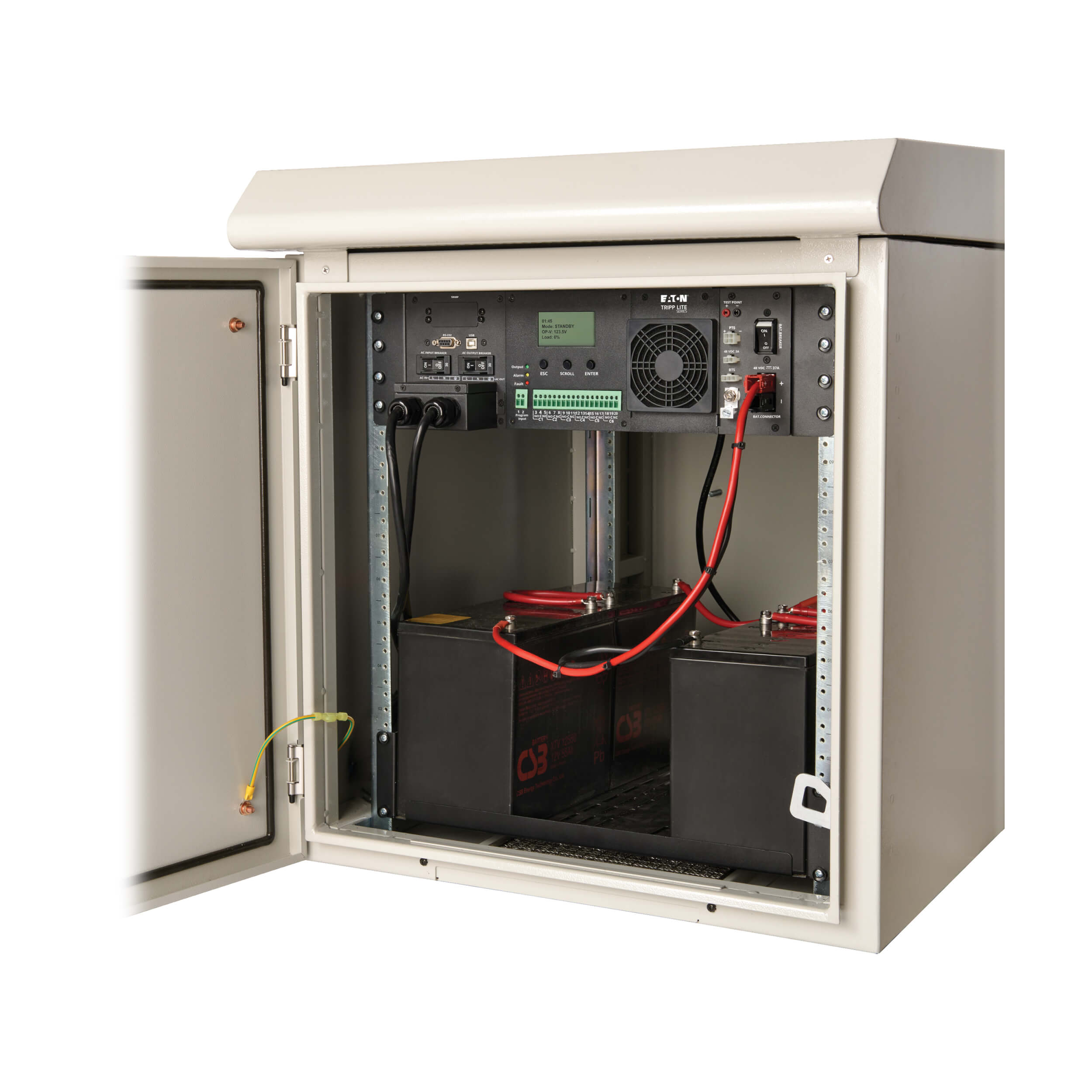 Extreme Temperature UPS System for Industrial, Traffic Control, 120VAC ...