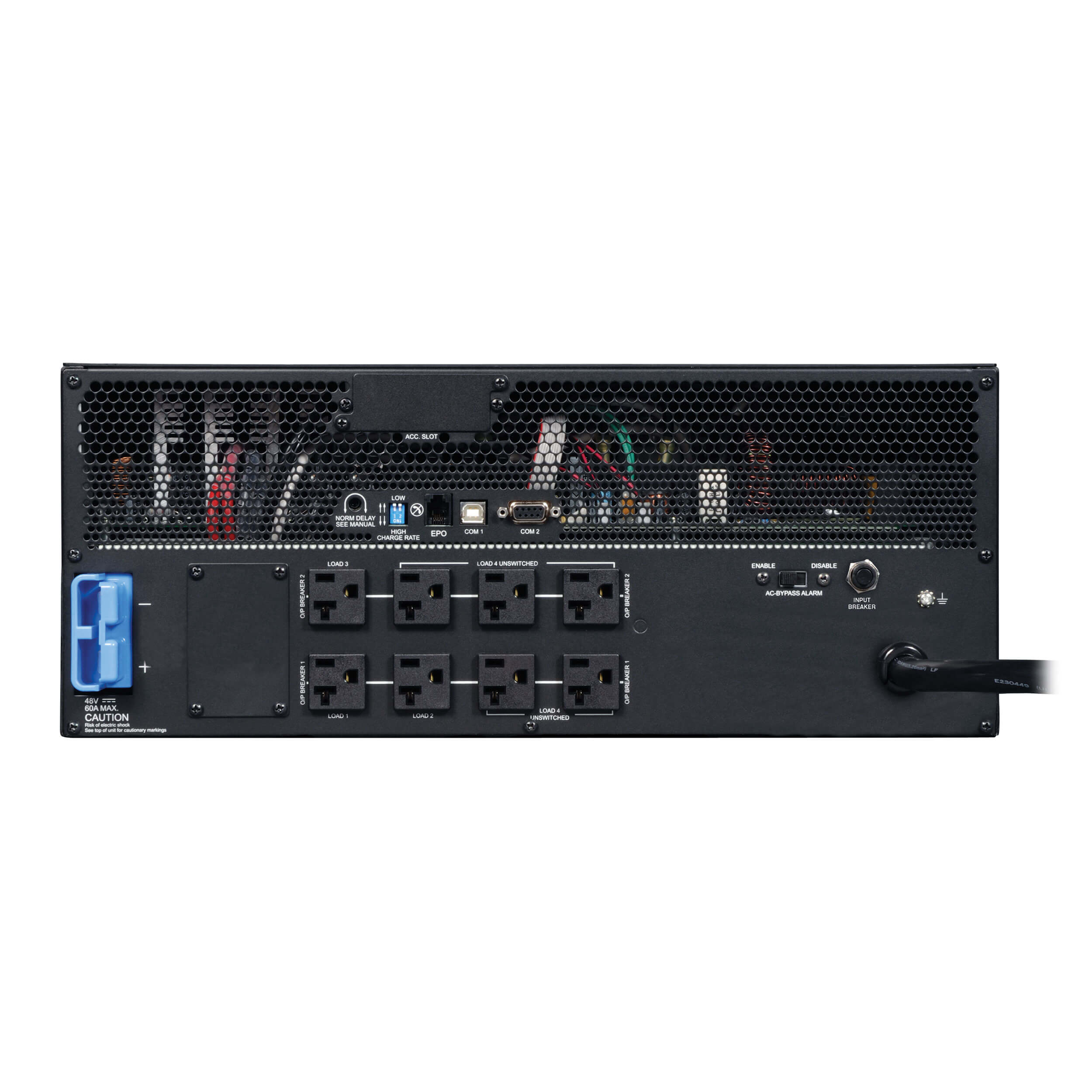 120V 2.2kVA 1.9kW Line-Interactive Sine Wave UPS, 4U Short Depth ...