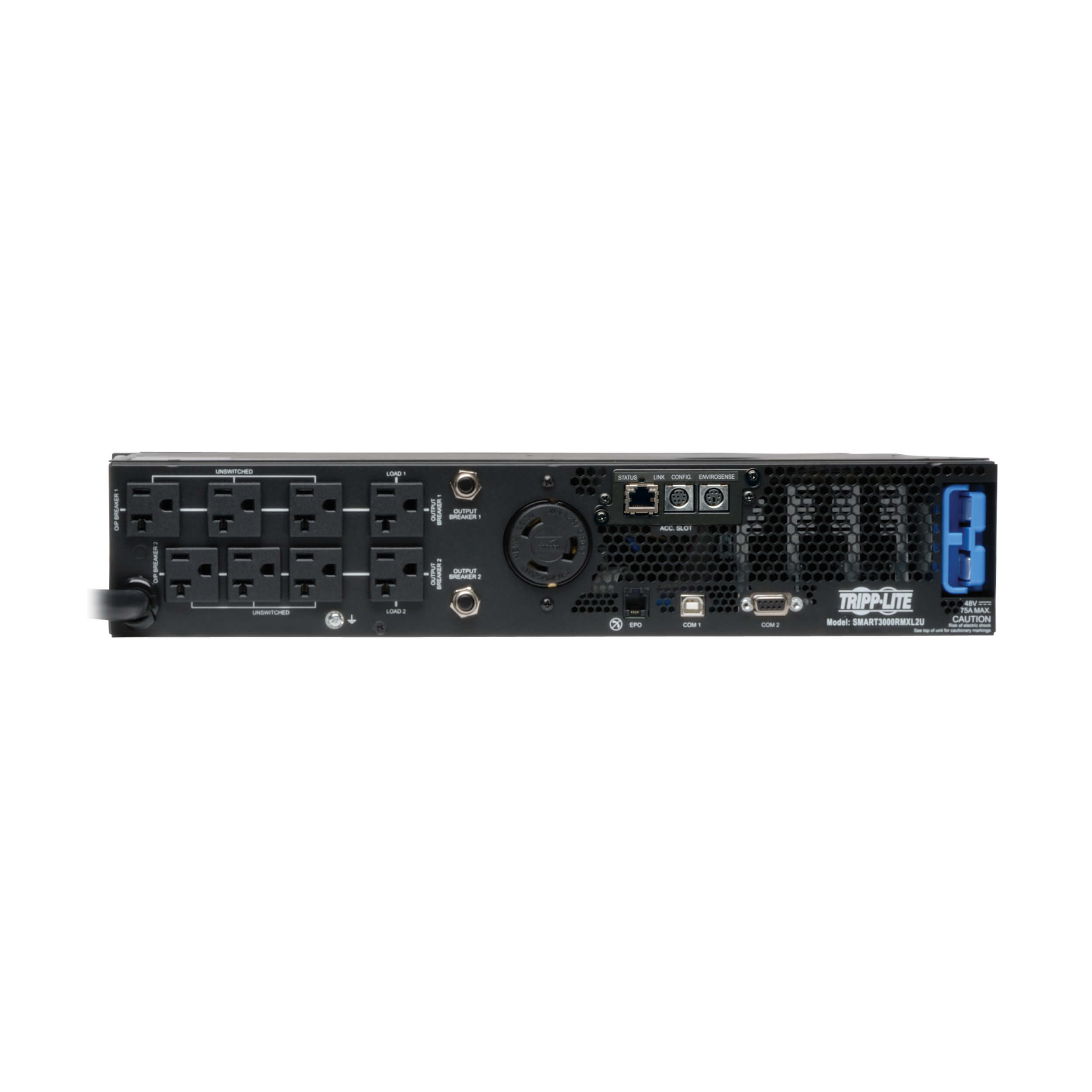 120V 3kVA 2.88kW Line-Interactive Sine Wave UPS, 2U , Extended Run ...