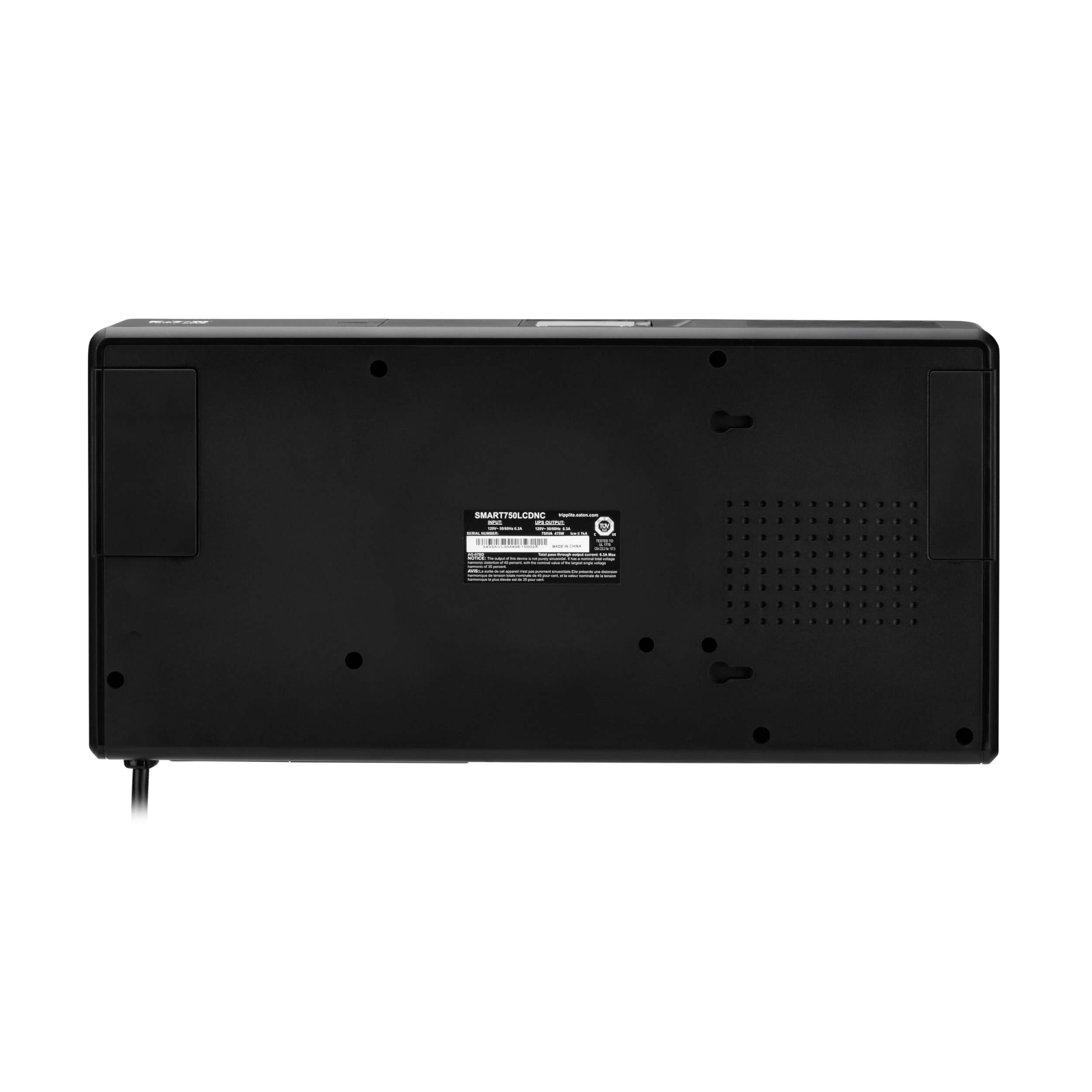 Eaton Tripp Lite series Smart LCD UPS, 750VA Line Interactive, Rack/Tower, 2U, 8 Outlets, RJ45 ...