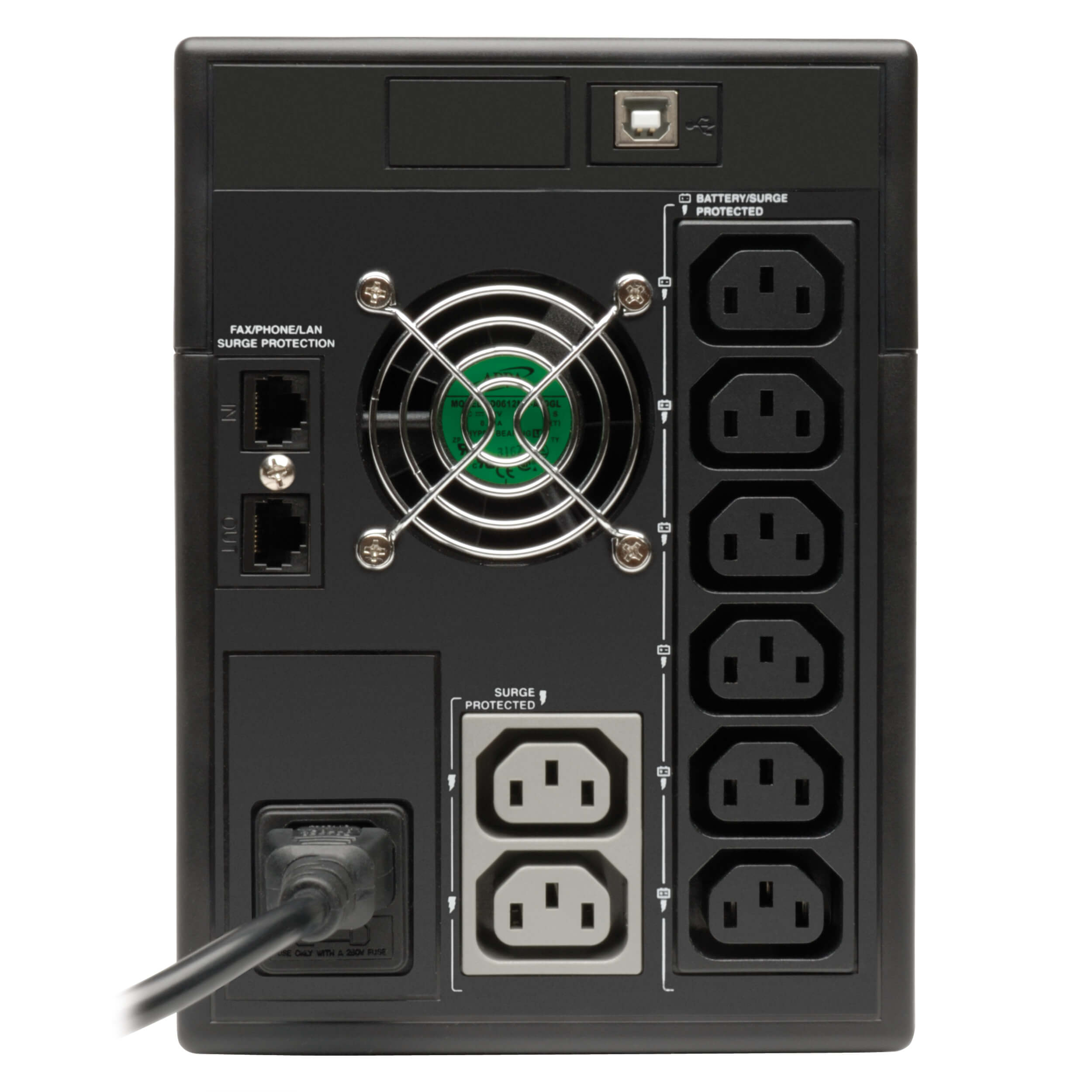 Line Interactive UPS, 1.5kVA 900W, 230V, 8 Outlet, Tower | Eaton