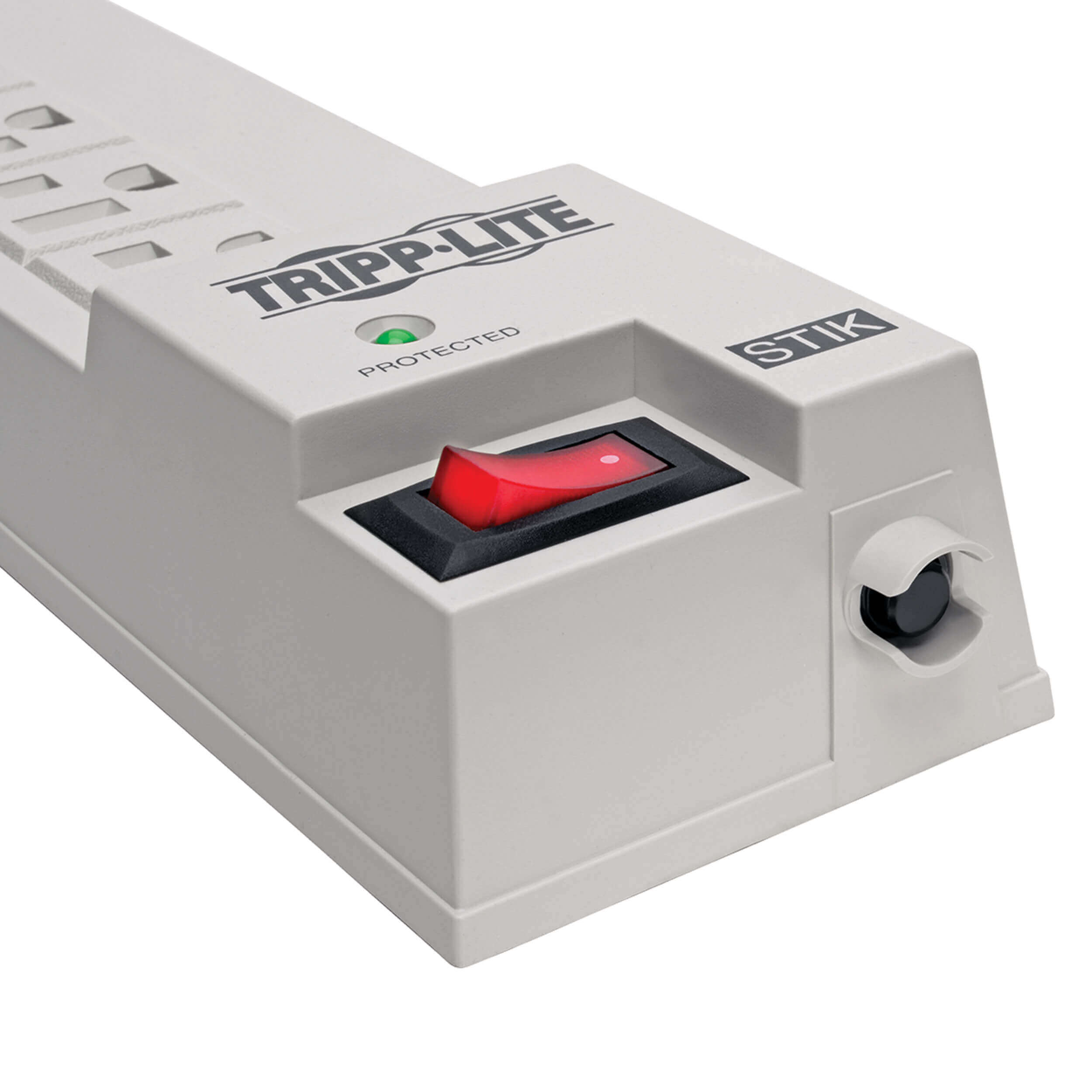 Surge Protector, 6 Right Angle Outlets, 540 Joules, LED | Eaton