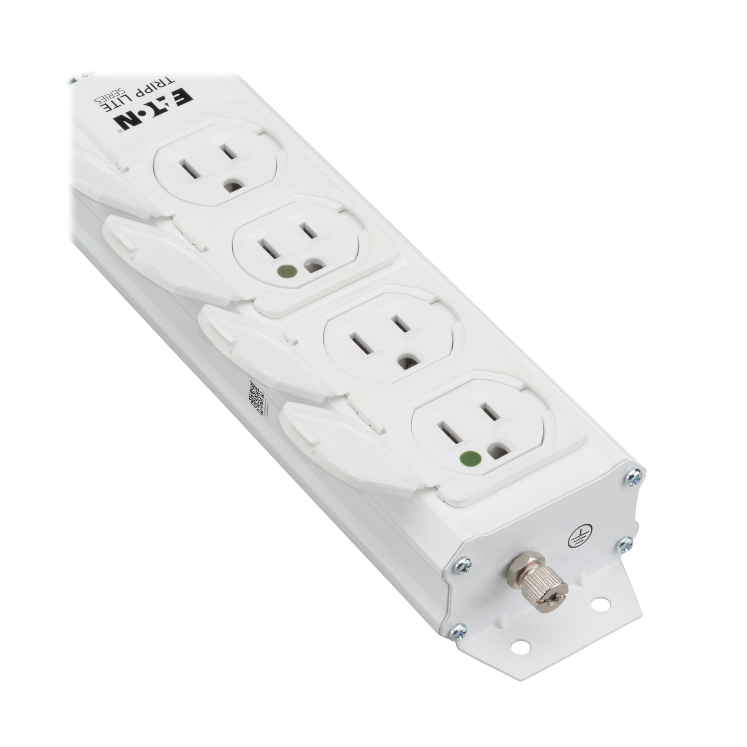 Medical Surge Protector, 4 Green Dot Outlets, 15 ft. Cord | Eaton