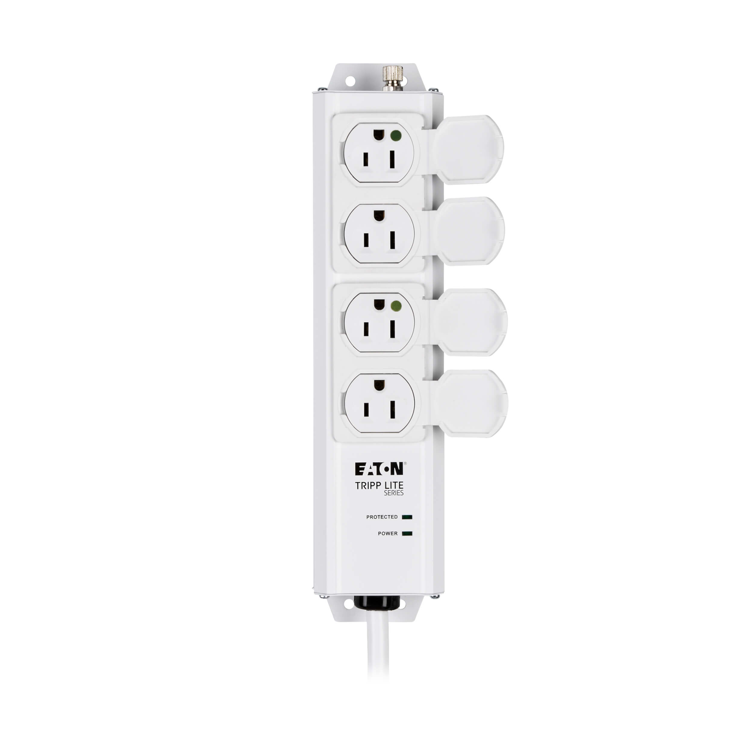 Medical Surge Protector, 4 Green Dot Outlets, 15 ft. Cord | Eaton
